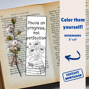 Printable Mindfulness Coloring Bookmarks - Etsy