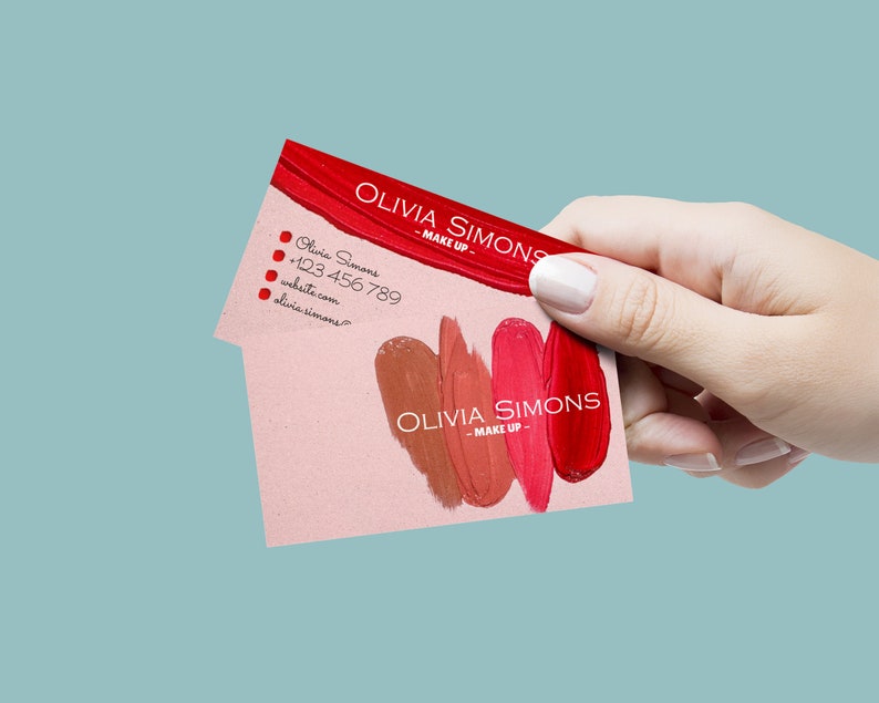 Business Card Template Editable Art Calling Card Printable - Etsy