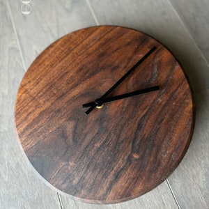 Walnut Clock - Etsy