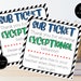 Sub Ticket, Sub Ticket Printable, Parent Communication, Substitute ...
