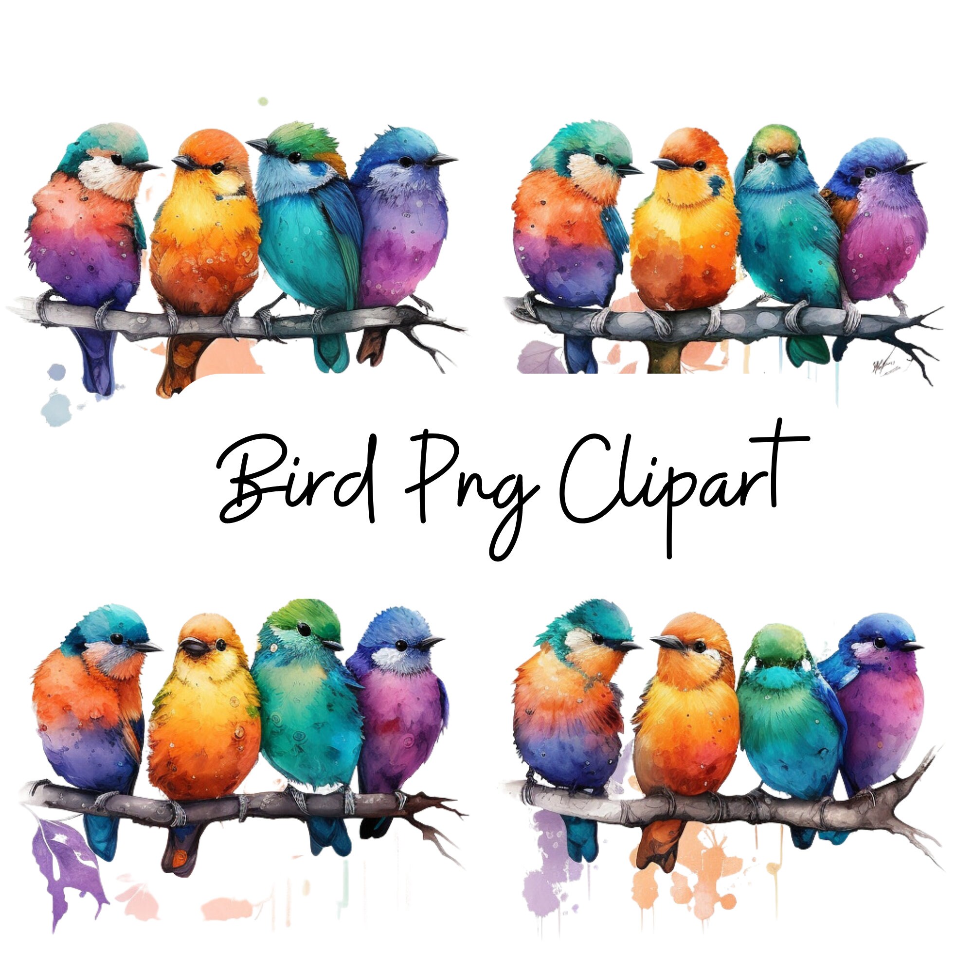 Bird Sitting Clipart