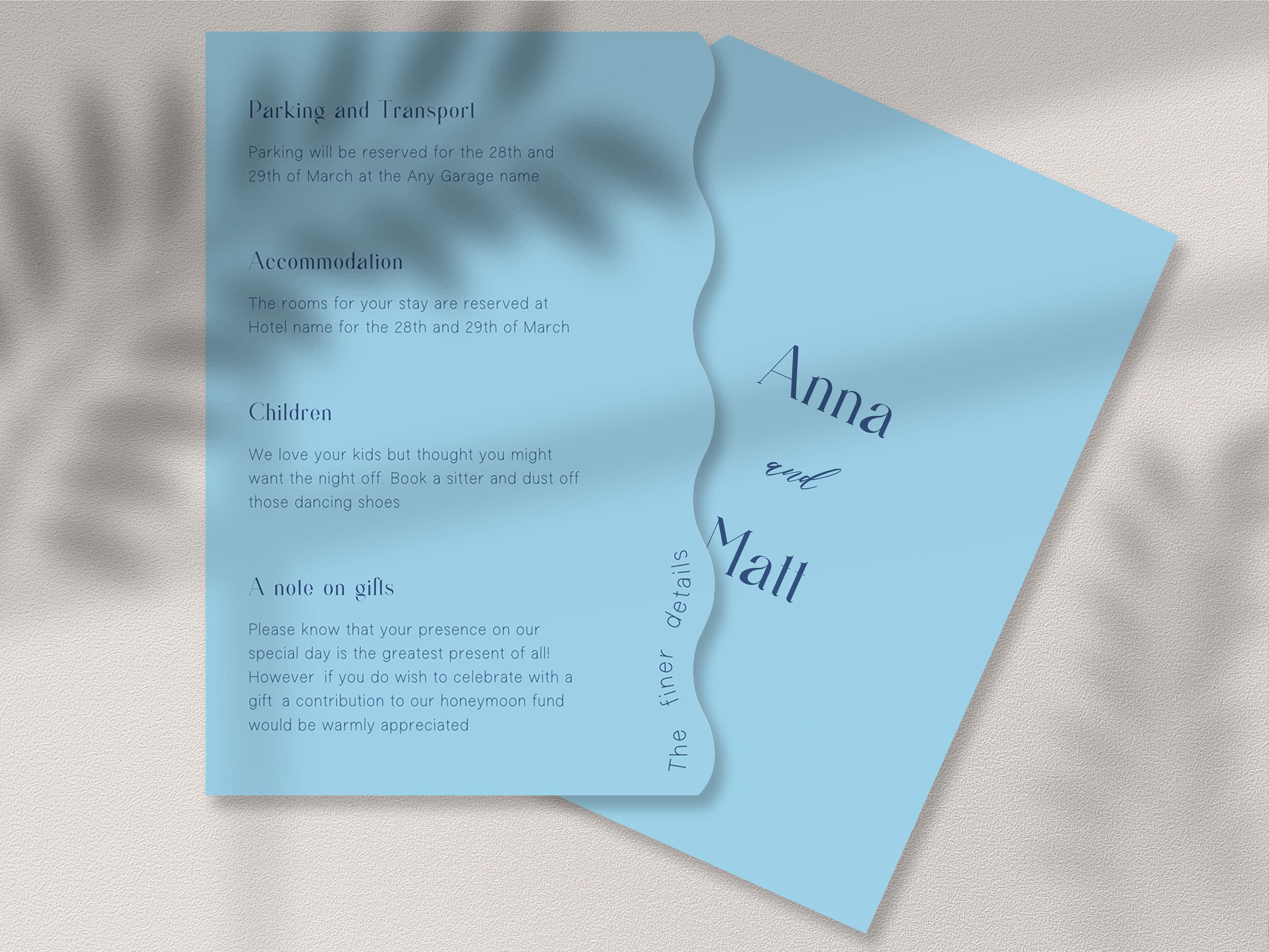 Wedding Invitation Suite With Poems Orange Wedding Stationary Sunset ...