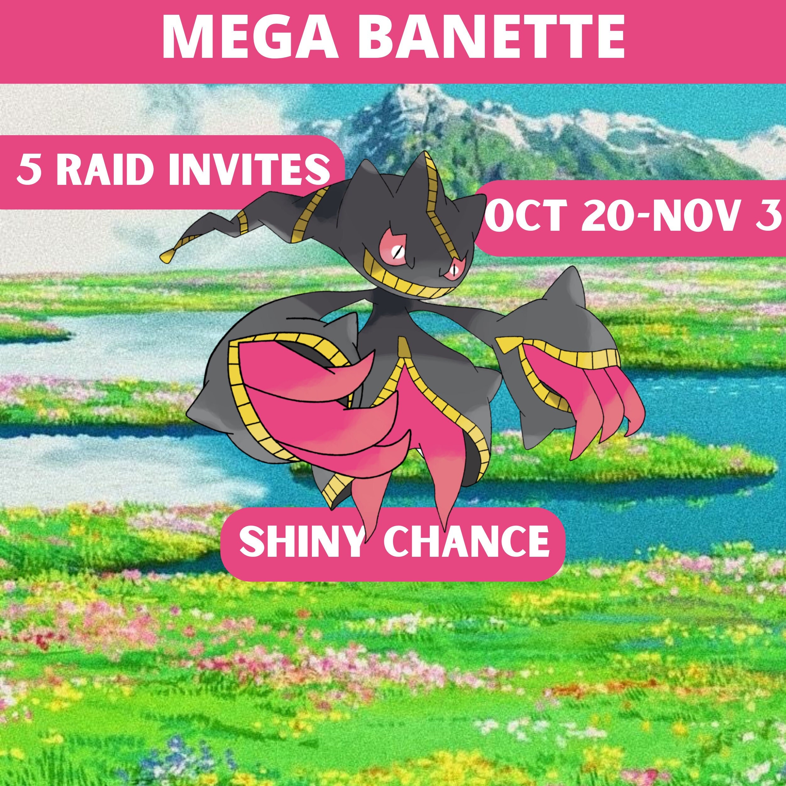 Mega Banette Gijinka