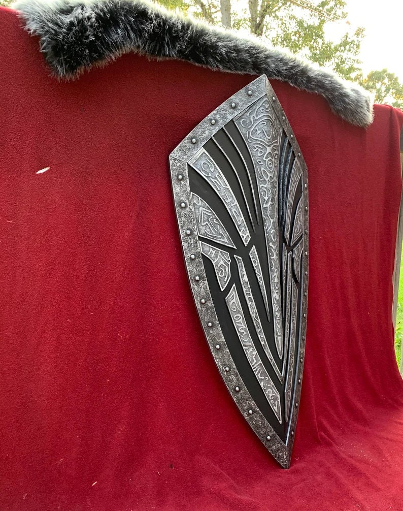 Black Knight Shield Cosplay LARP Display - Etsy