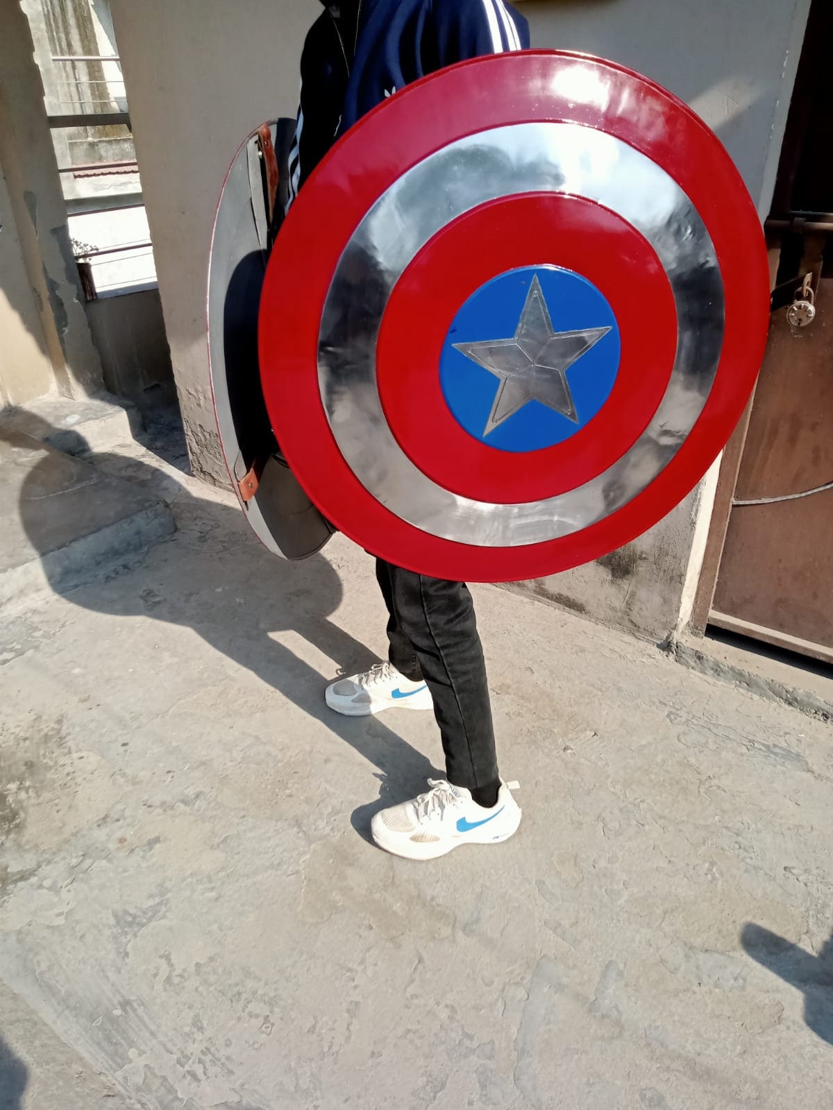 Winter Soldier Captain America Shield Metal Prop Replica Shield ...