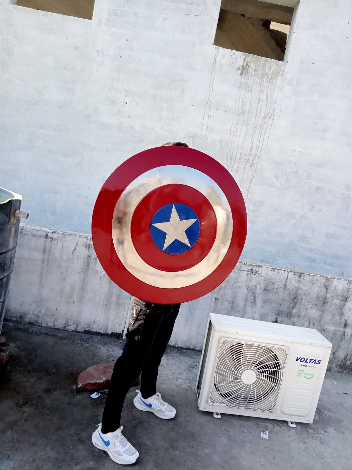 Winter Soldier Captain America Shield Metal Prop Replica Shield ...