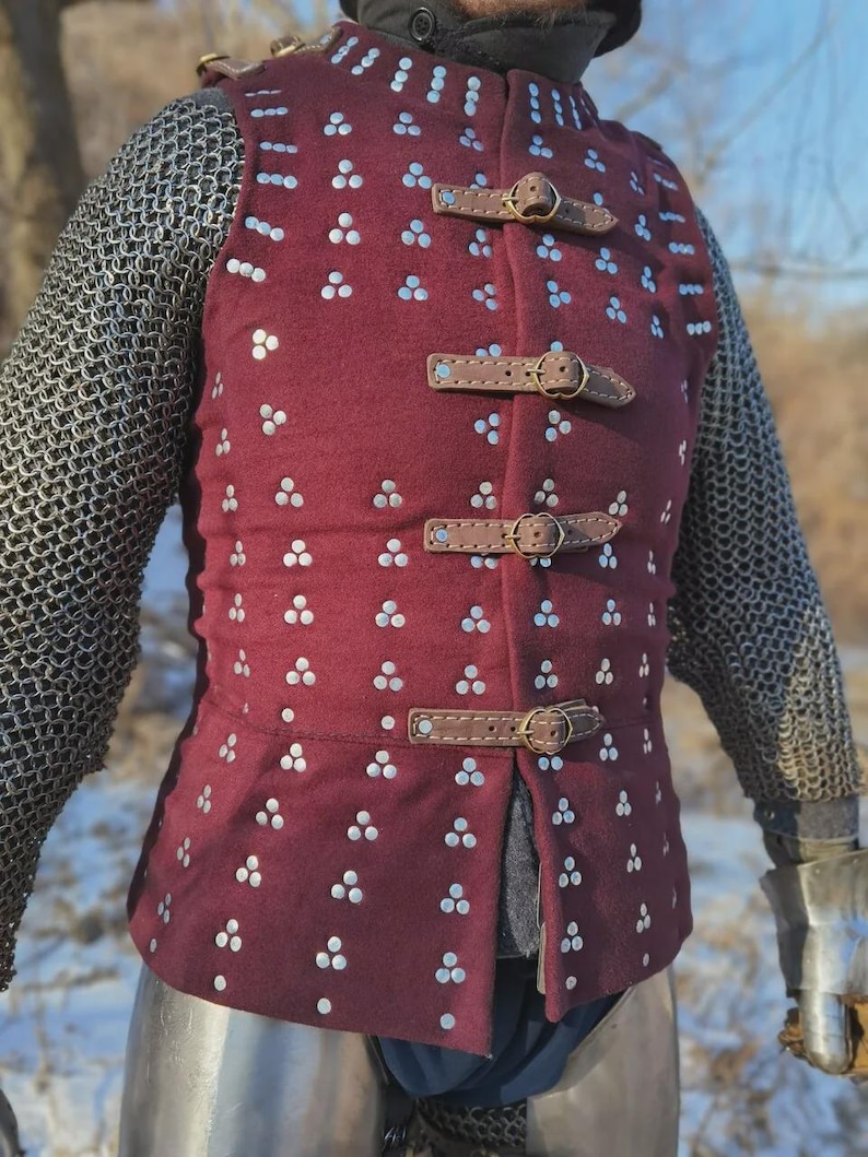 Medieval Historical Handmade Thick Padded Body Protection Gambeson ...
