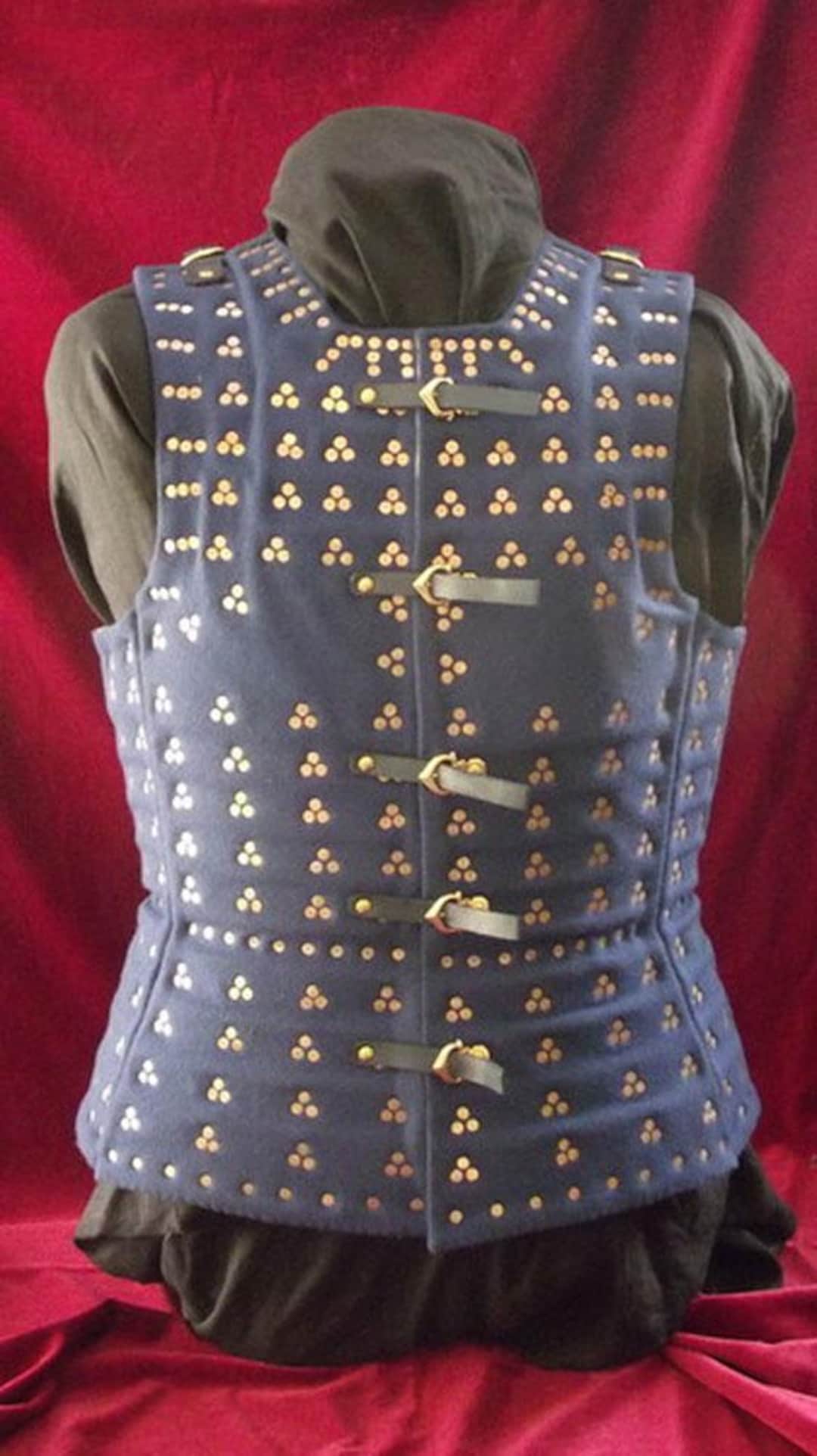 Handmade Padded Historical Medieval Body Protection Brigandine Armor ...