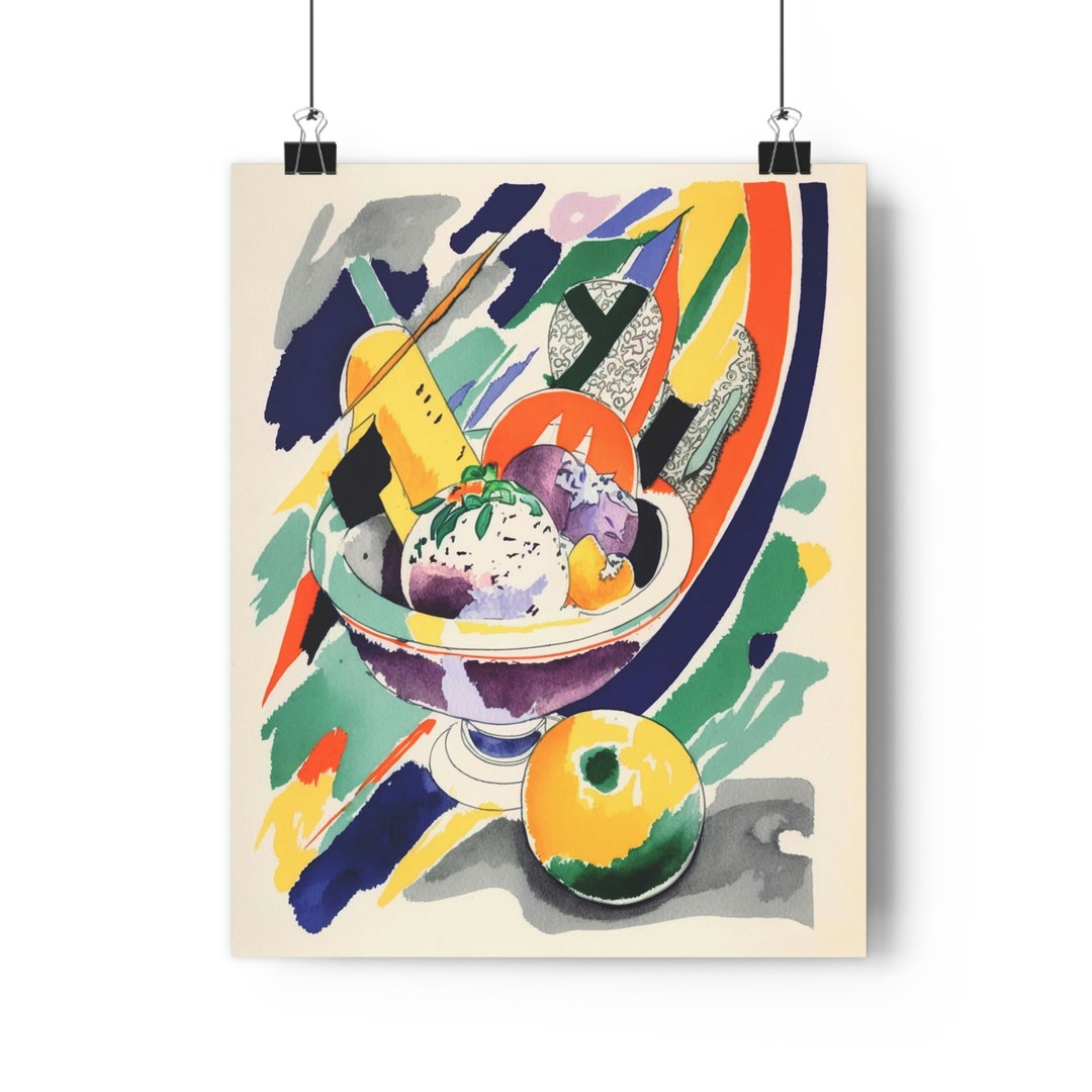 Halo Halo, Filipino Food, Abstract Food Art, Ice Cream Print, Food ...