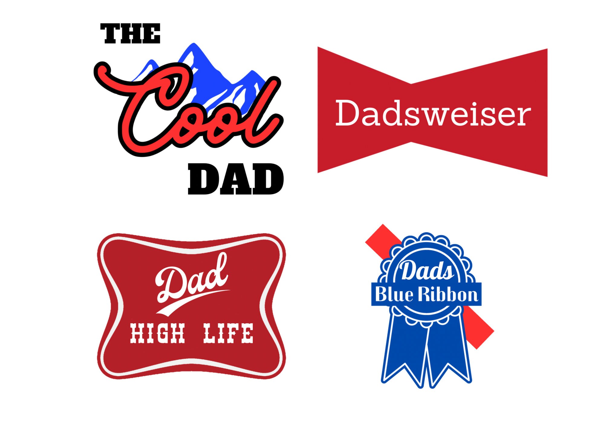 Dad Beer Theme Bundle Beer Themed Dad PNG Designs Dad Gift Beer Dad - Etsy