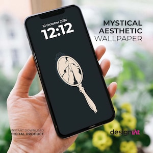 Aesthetic Phone Wallpaper | Mystical Witch Magical iPhone Wallpaper ...