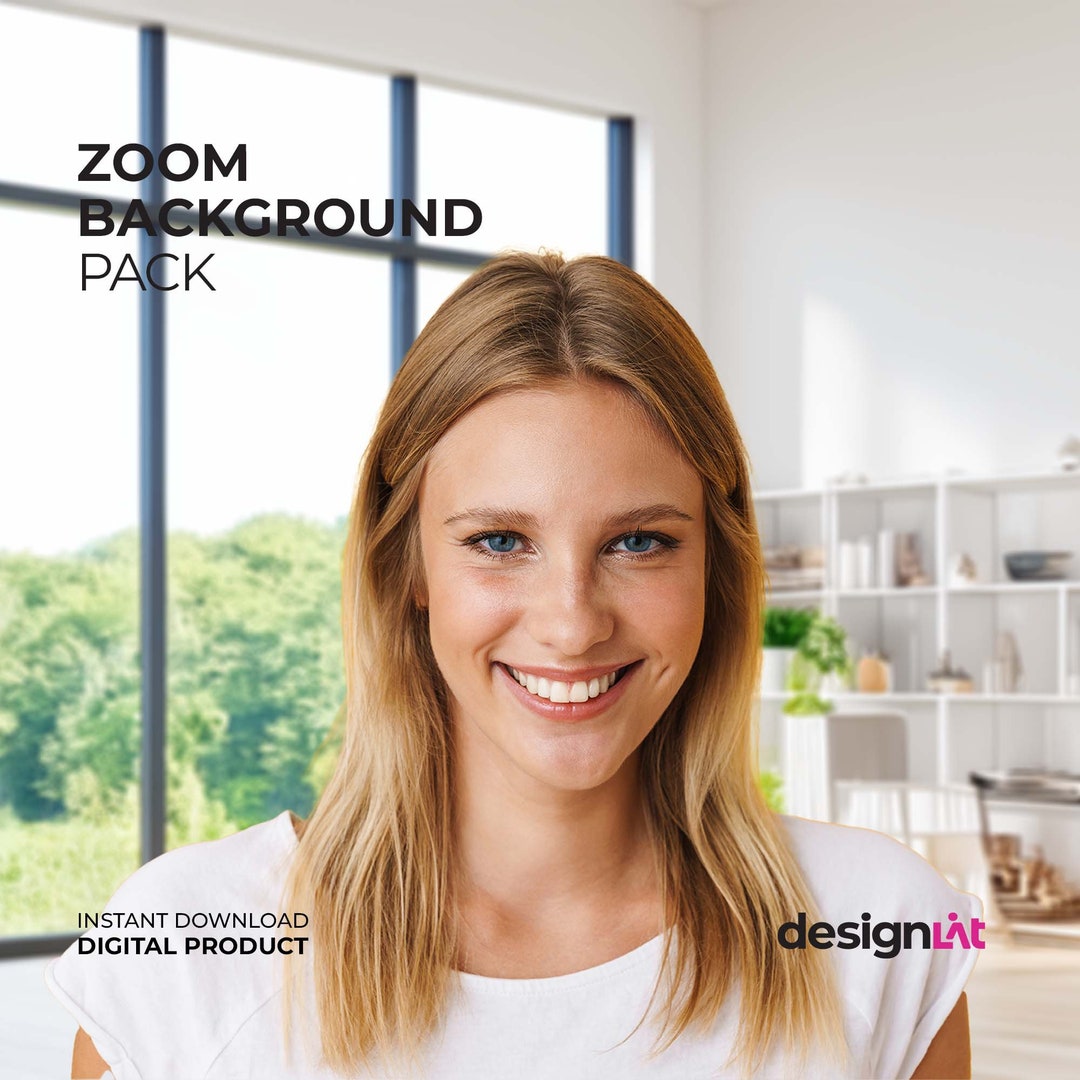 Zoom Home Office Background Forest Scene Working Space Zoom Background ...