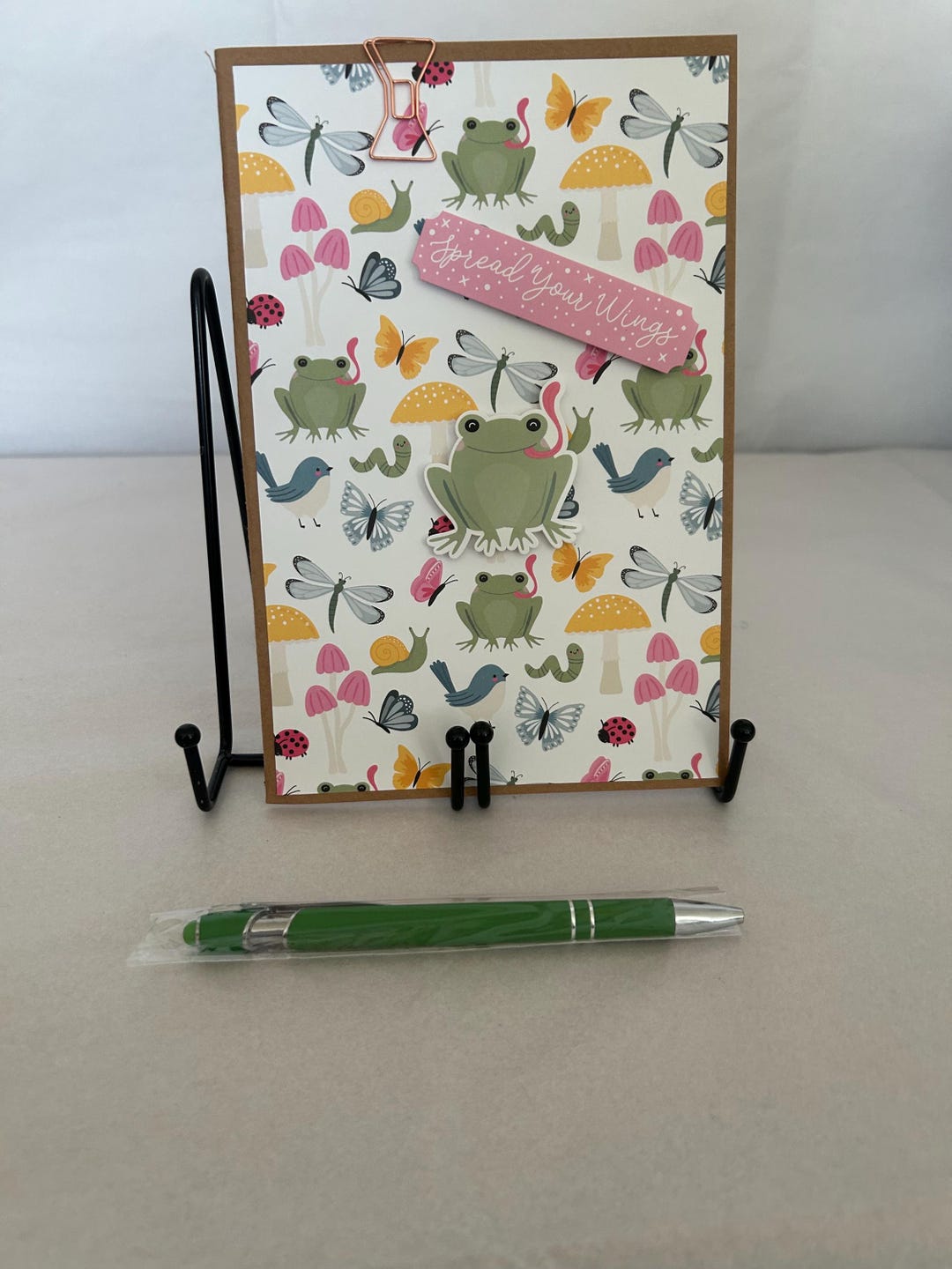 Cute Front Enhanced Notebook With Pen - Etsy