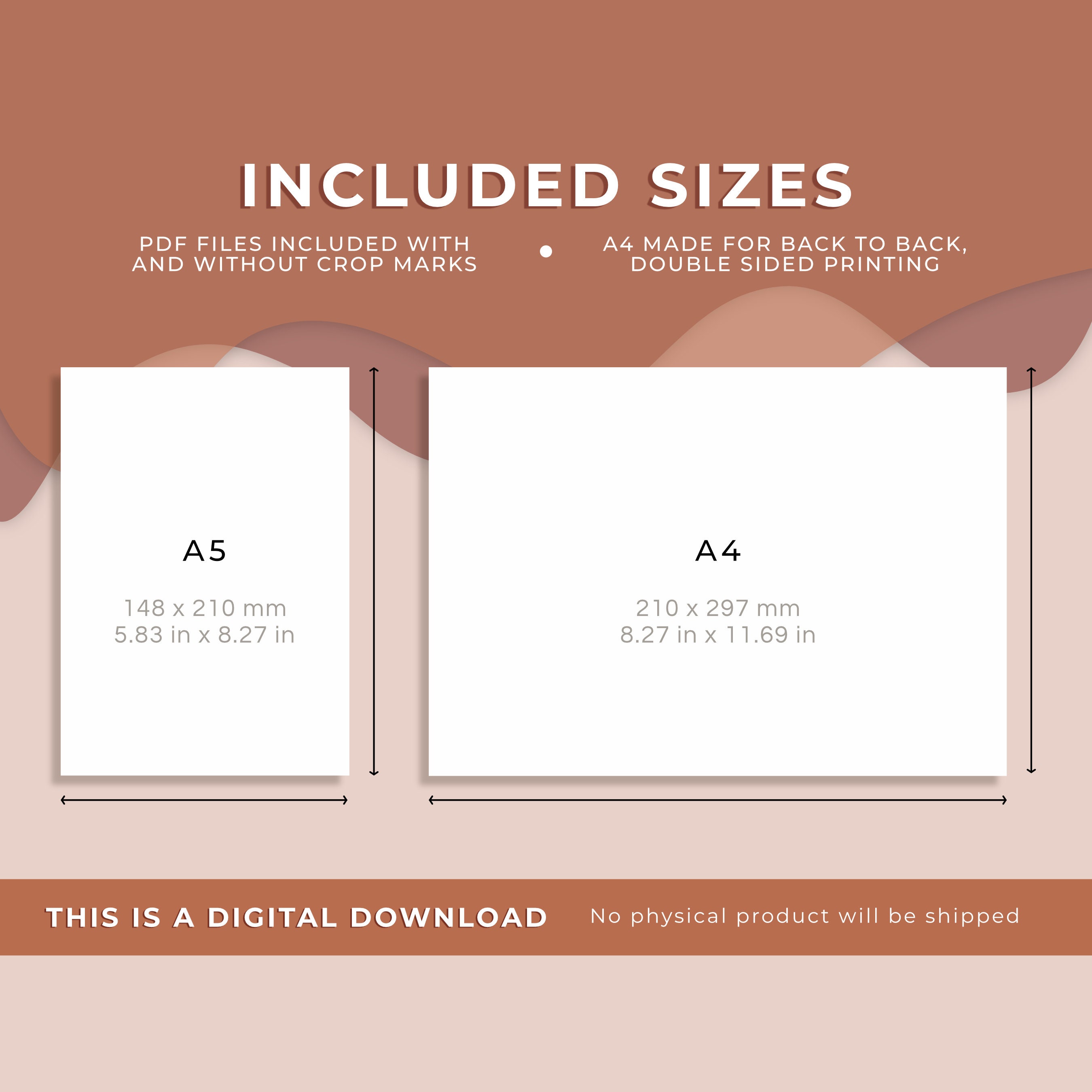 Workout Tracker, A5 Printable Insert, Fitness, Strength Training Log ...