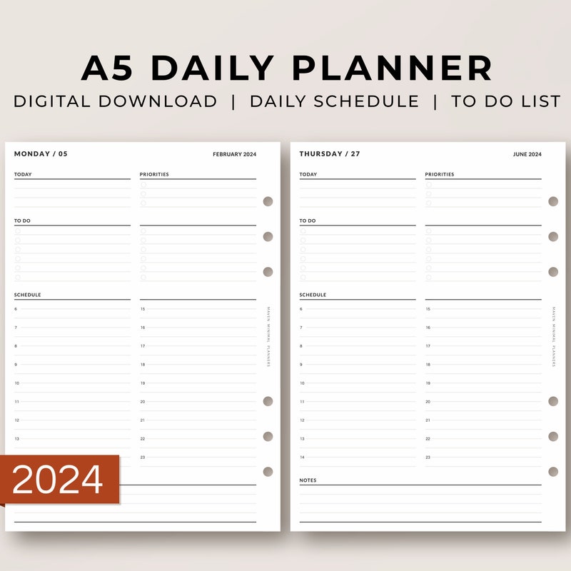 Discbound Planner - Etsy