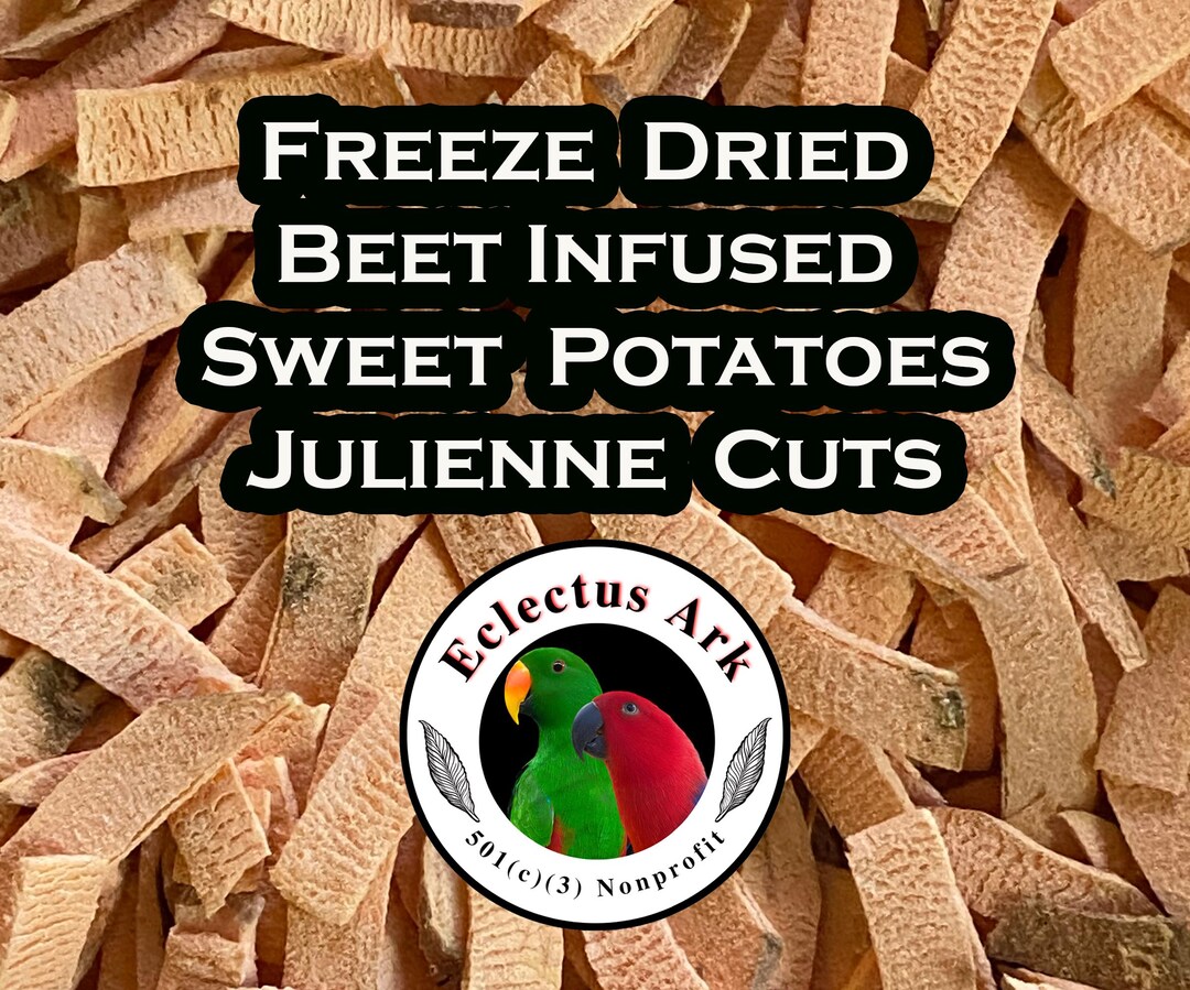Freeze Dried Beet Infused Sweet Potatoes Julienne Cuts - Etsy