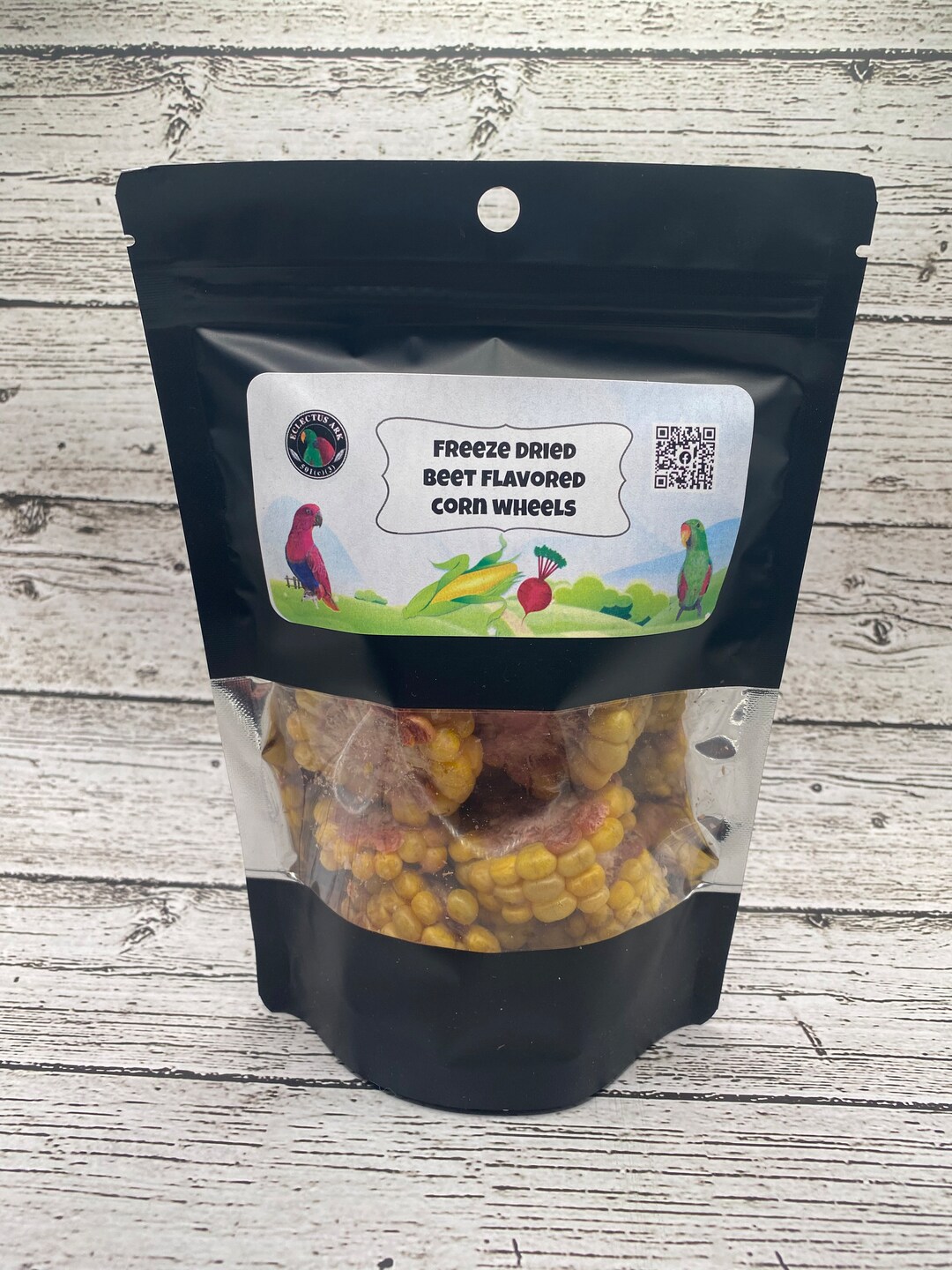 Freeze Dried Beet Flavored Corn Wheels - Etsy