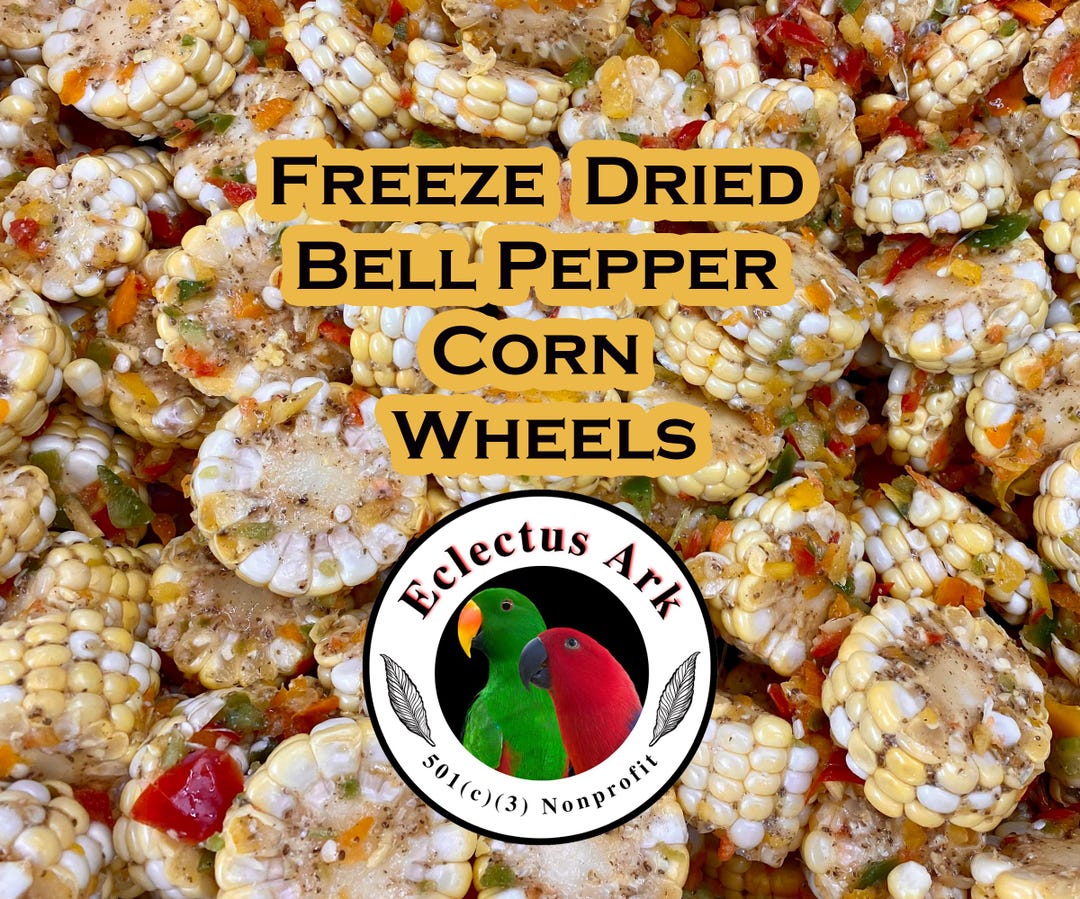 Freeze Dried Bell Pepper Corn Wheels - Etsy