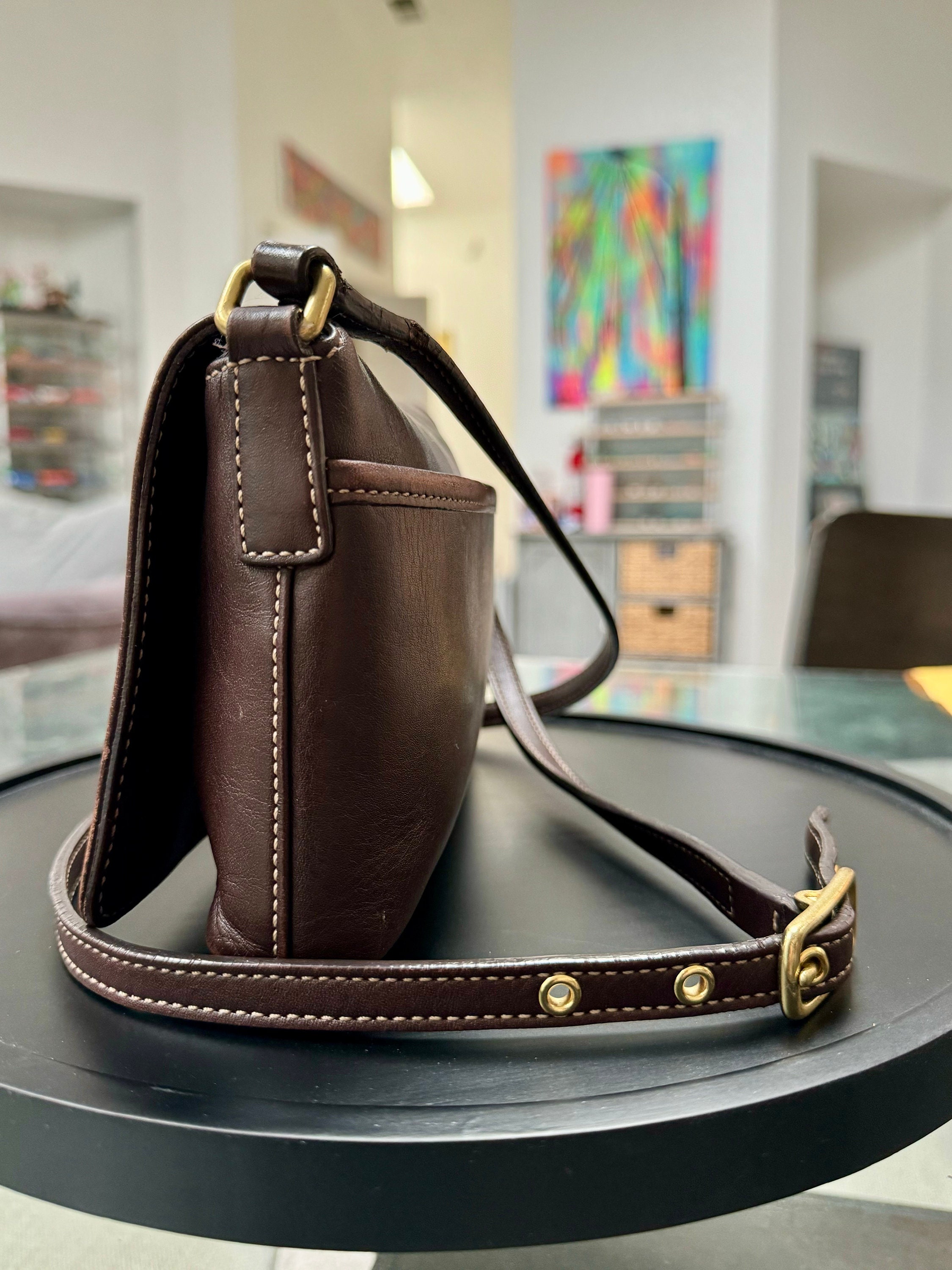 Vintage Coach Legacy West Demi Flap Shoulder Bag Style 9699 - Etsy