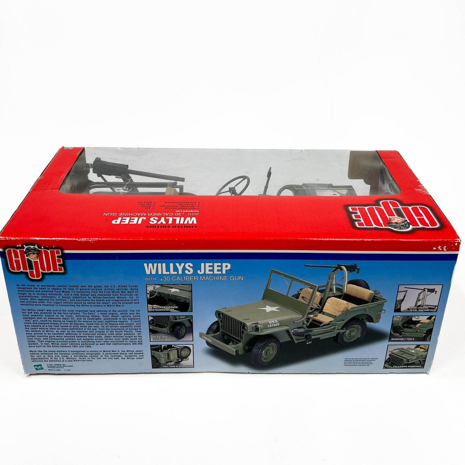 2001 Gi Joe Willys Jeep Limited Edition Etsy