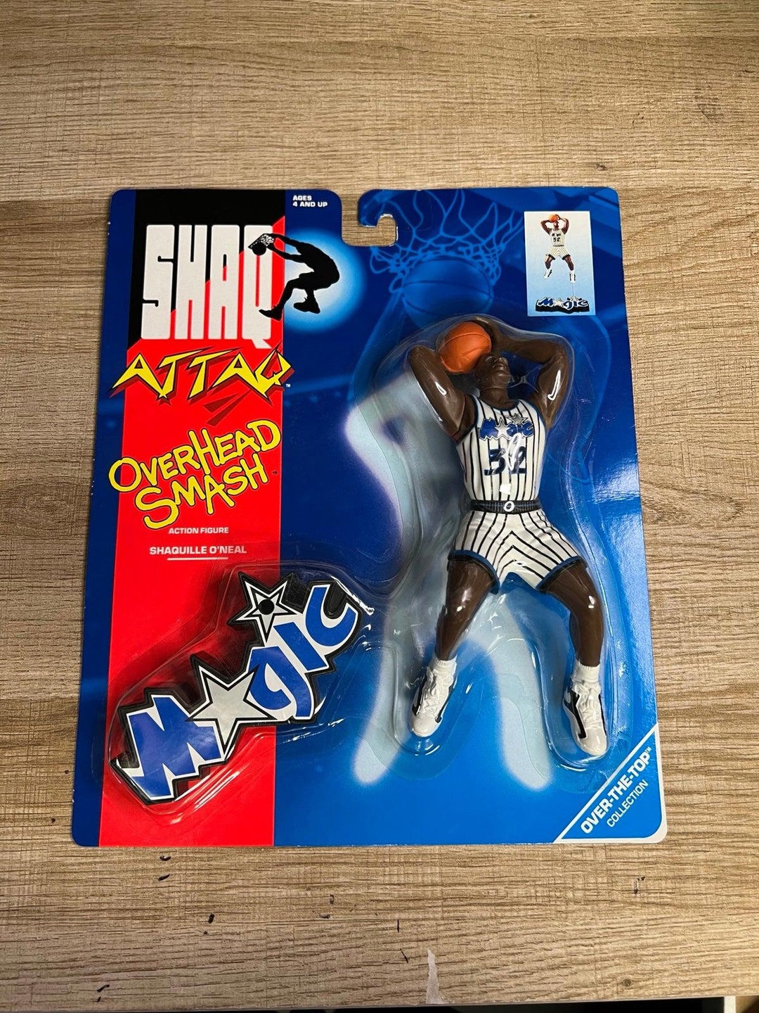 Vintage 1993 Shaq Attaq Shaquille Oneal Overhead Smash Magic Action Figure - Etsy