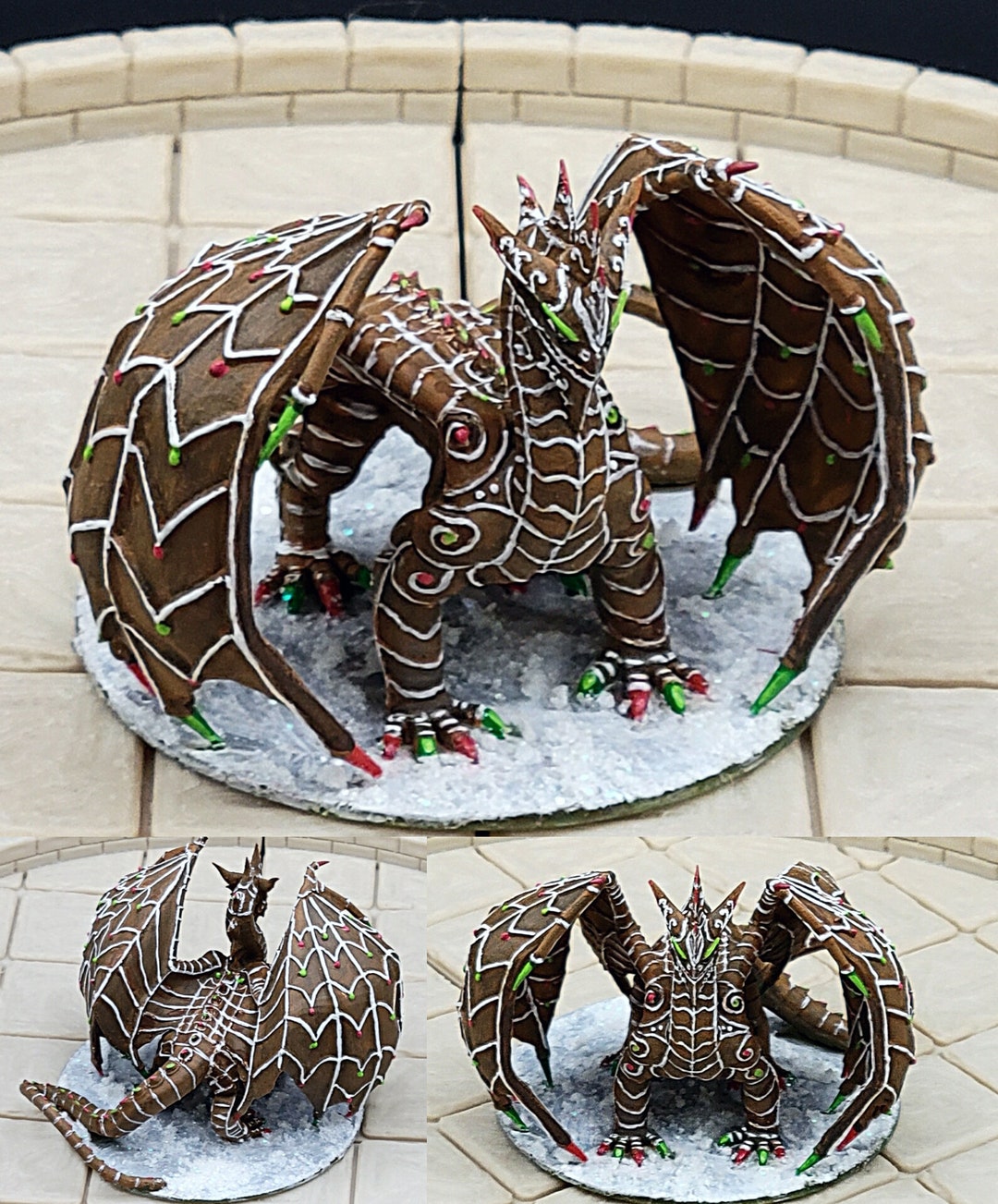 Gingerbread Dragon - Etsy