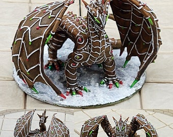 Ancient Gingerbread Dragon - Etsy