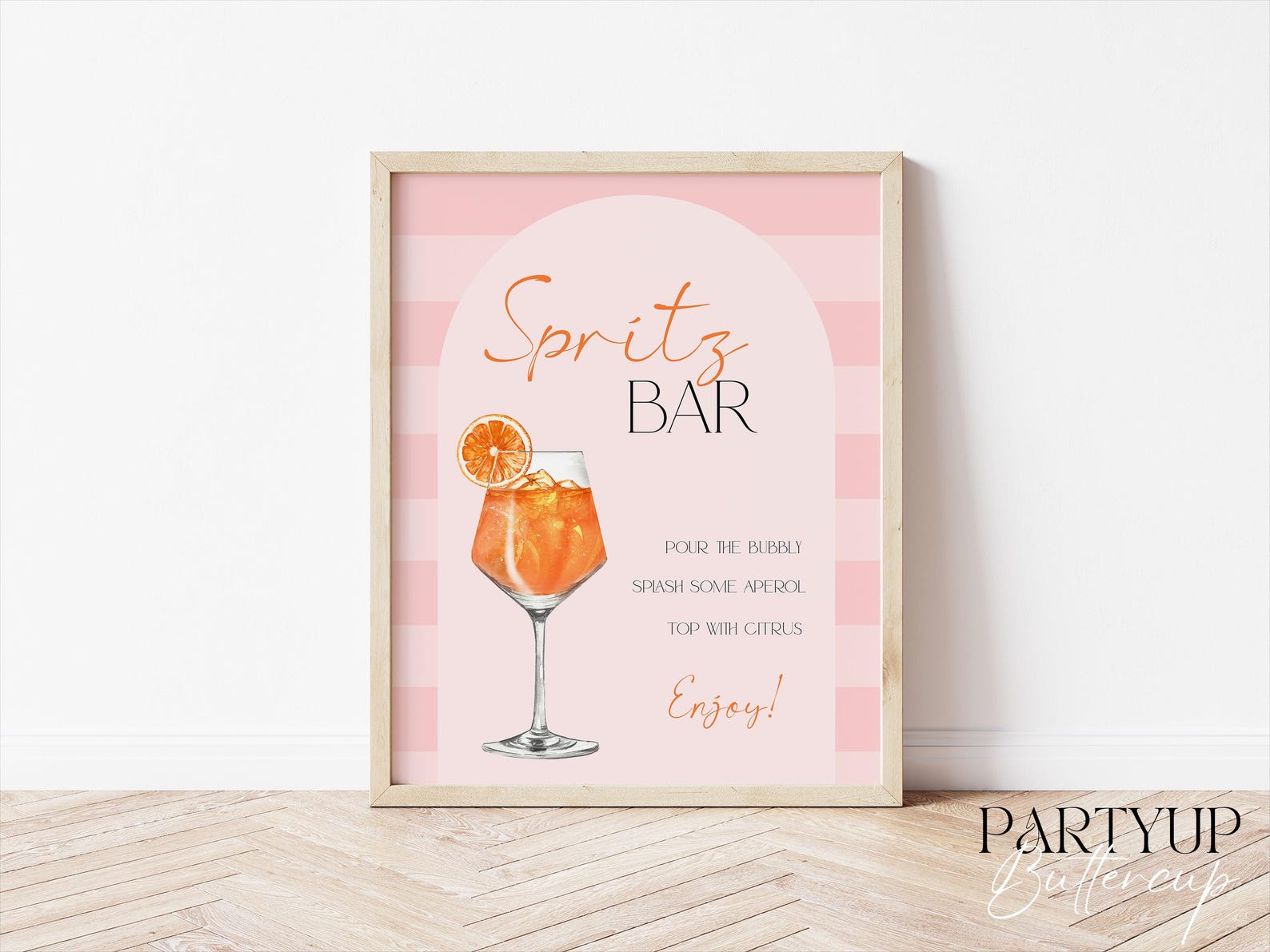 Aperol Spritz Bar Sign, Aperol Spritz Cocktail Print, Love at First ...