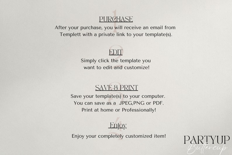 Gold Menu Template, Beige Baptism Menu, Modern Menu Printable ...