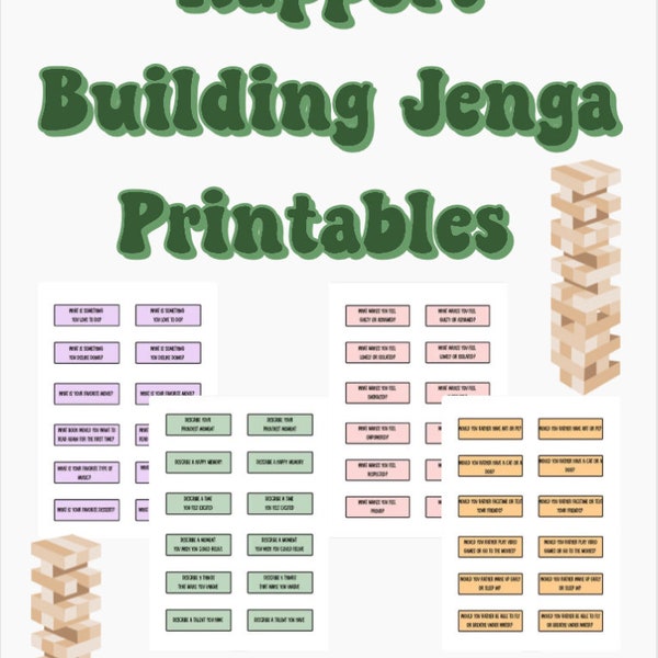 Jenga - Etsy