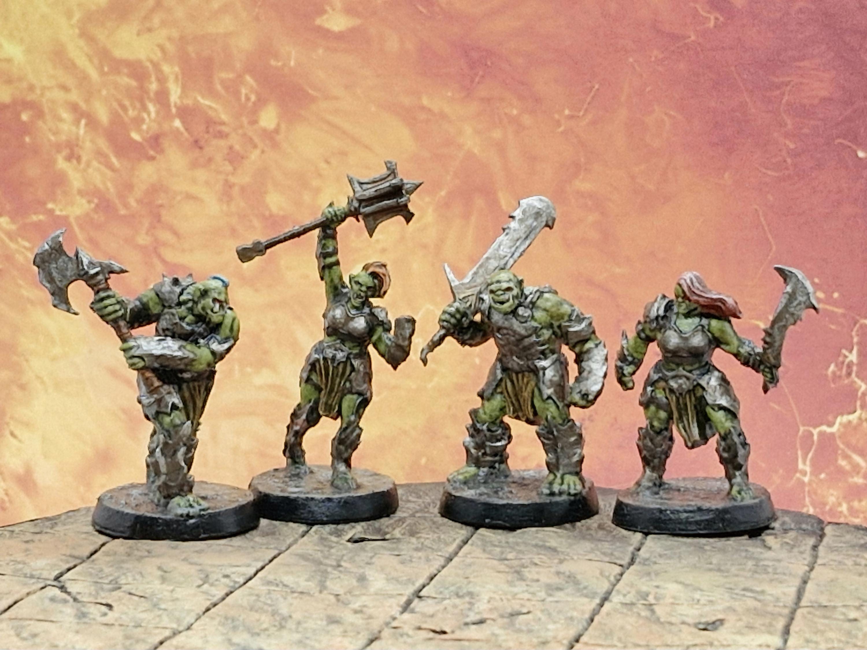 Quality Hand Painted Heroquest Heroes Monsters Etc * Models Supplied by ...