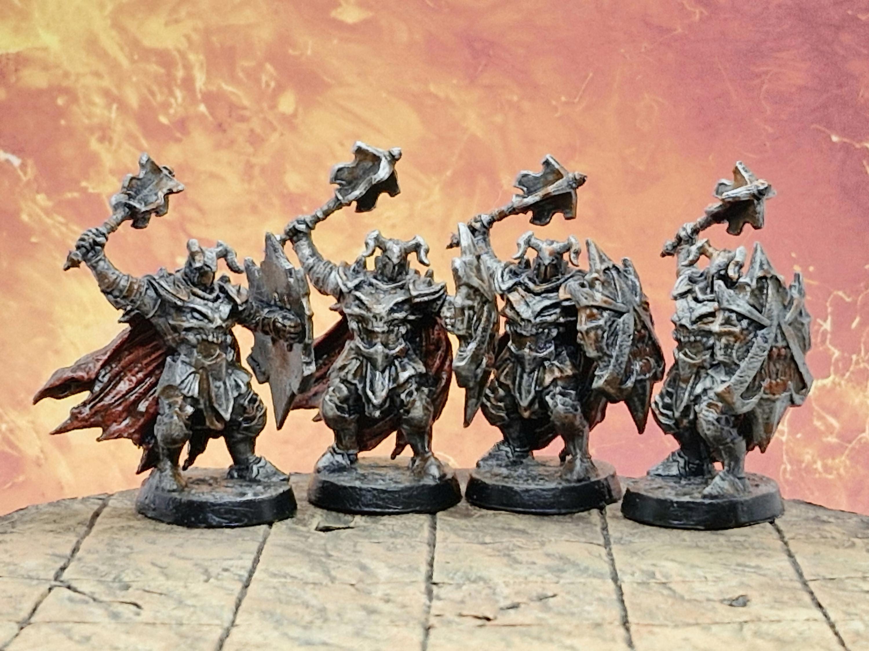 Quality Hand Painted Heroquest Heroes Monsters Etc * Models Supplied by ...