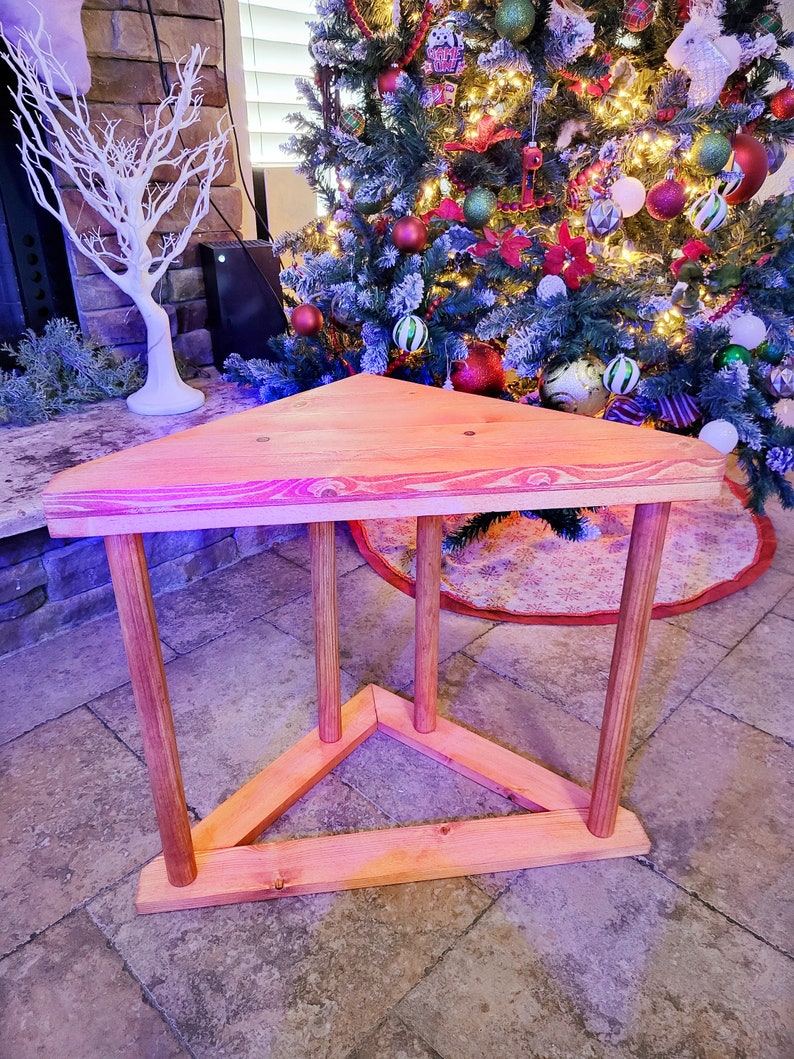 Individual Table, Side Table, Triangle - Etsy
