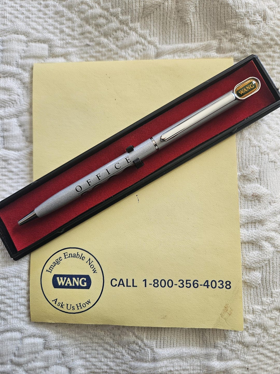 NIB Vintage WANG Computers Ballpoint Pen With WANG Notepad - Etsy
