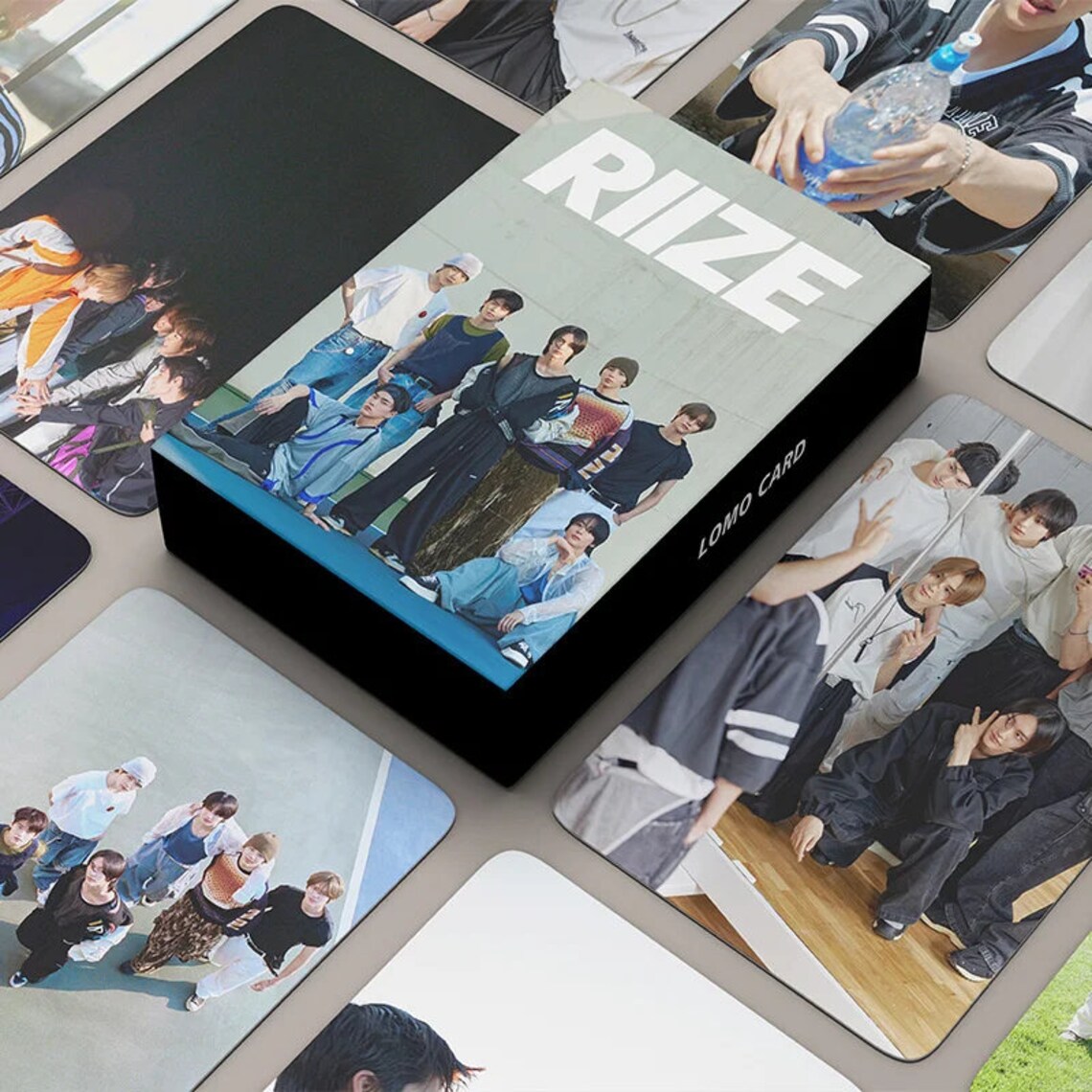 55 Pieces of Fan-made Riize Get A Guitar Teaser Concept, Double-sided ...