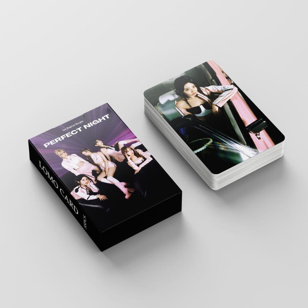 Le Sserafim Perfect Night Lomo Photocards Bundle 55 Pcs of - Etsy Polska