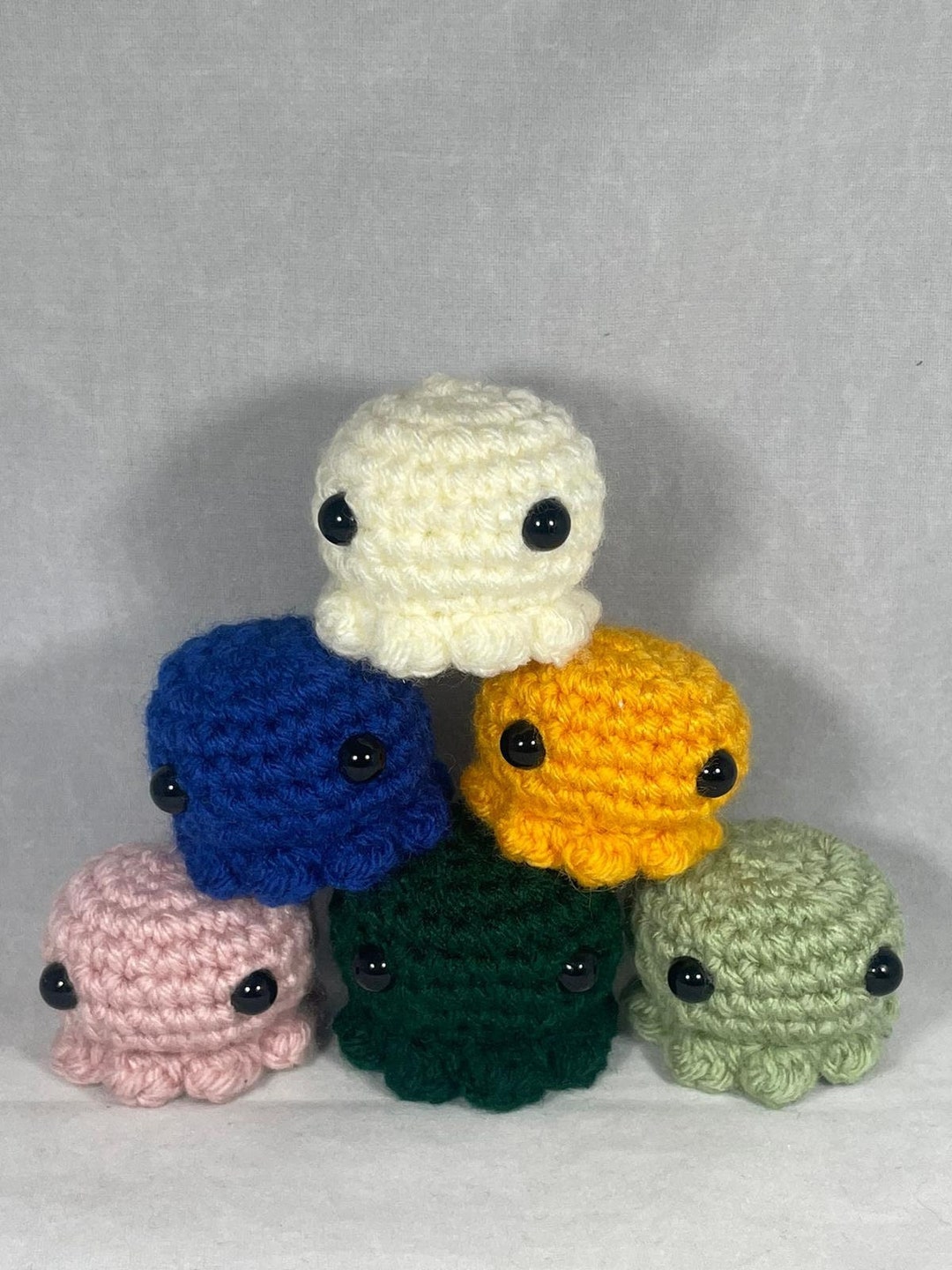 Mini Octopus Plush | Crochet Octopus | Handmade Perfect for Gift | Desk ...