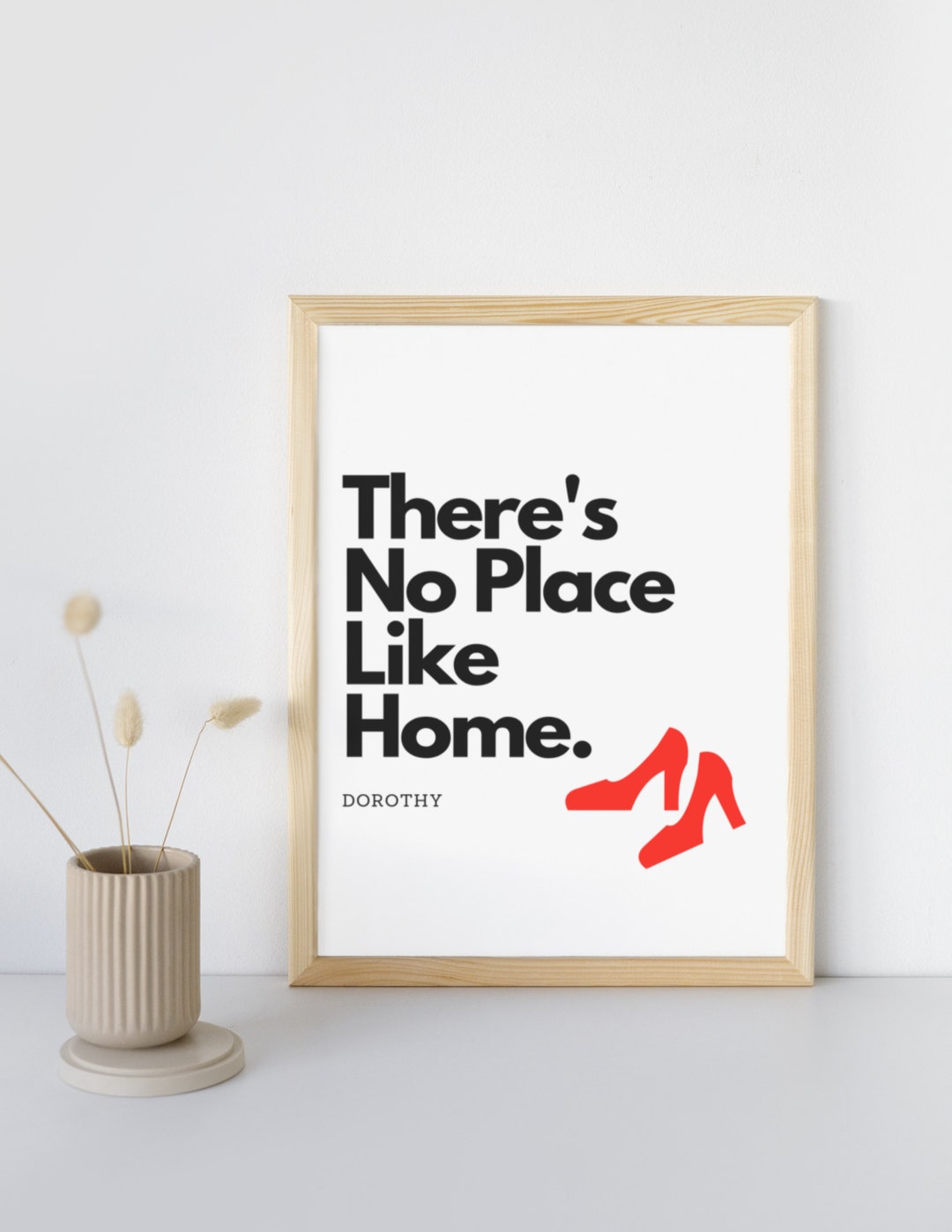 There's No Place Like Home Wizard of Oz Dorothy Quote Digital Download ...