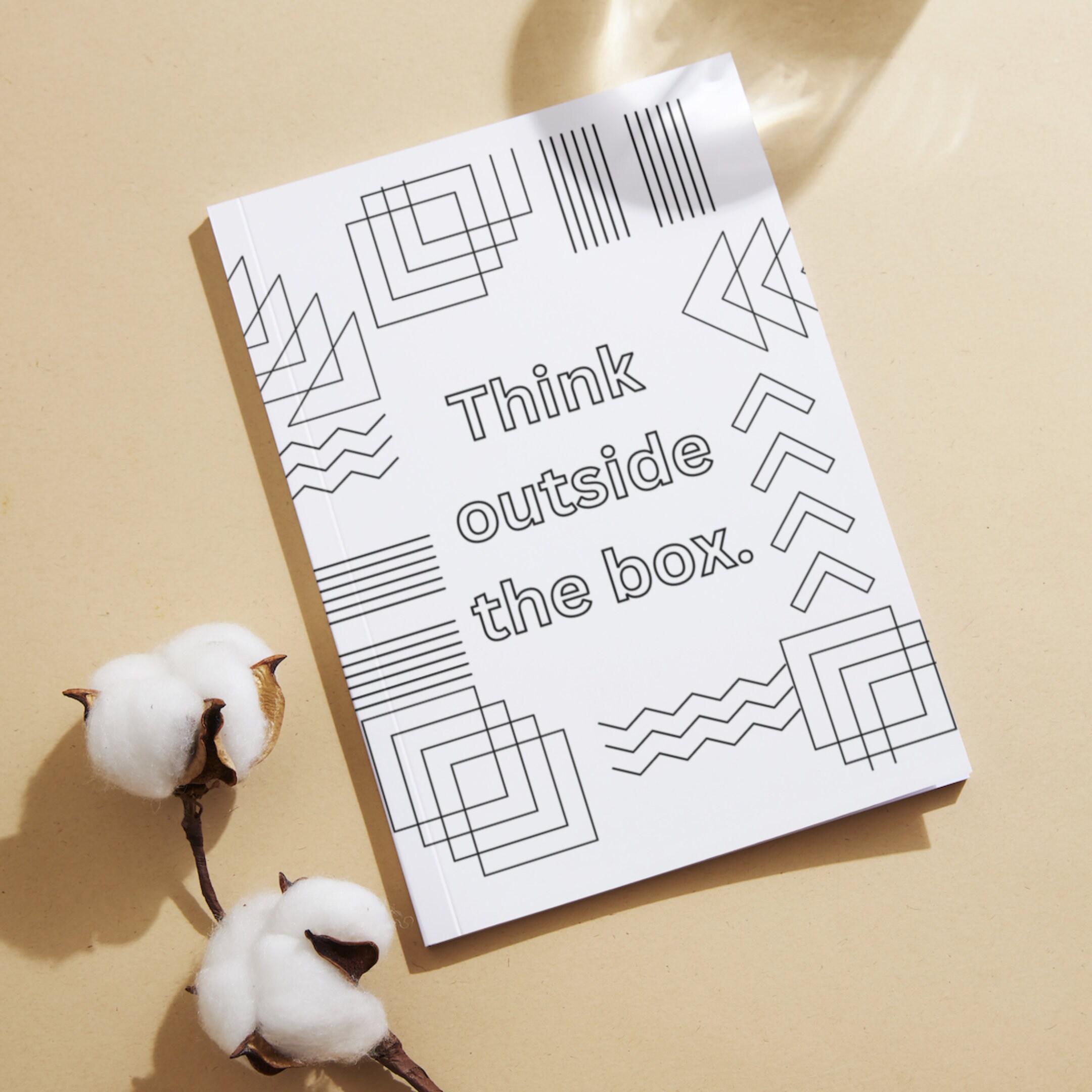 Think Outside the Box Coloring Page - Digital Download - Etsy