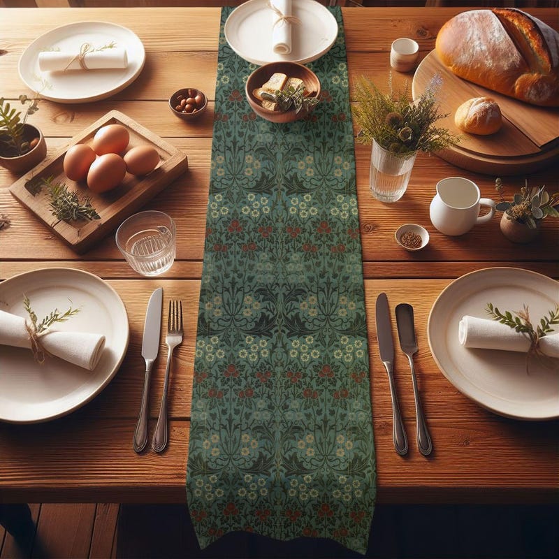 Table Runner Screen Print - Etsy