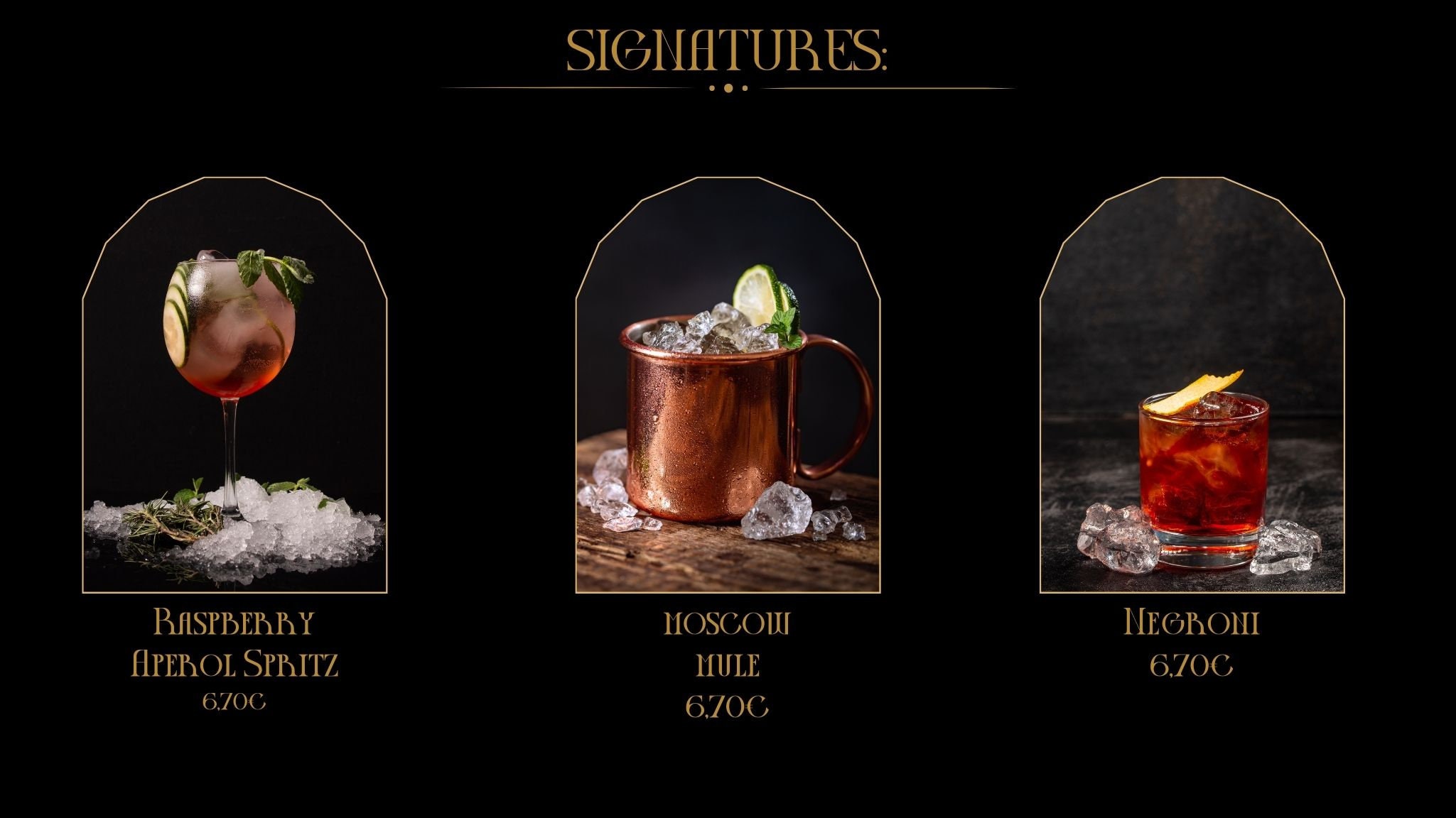 Simple Black Cocktail Bar Canva Website Templete - Etsy