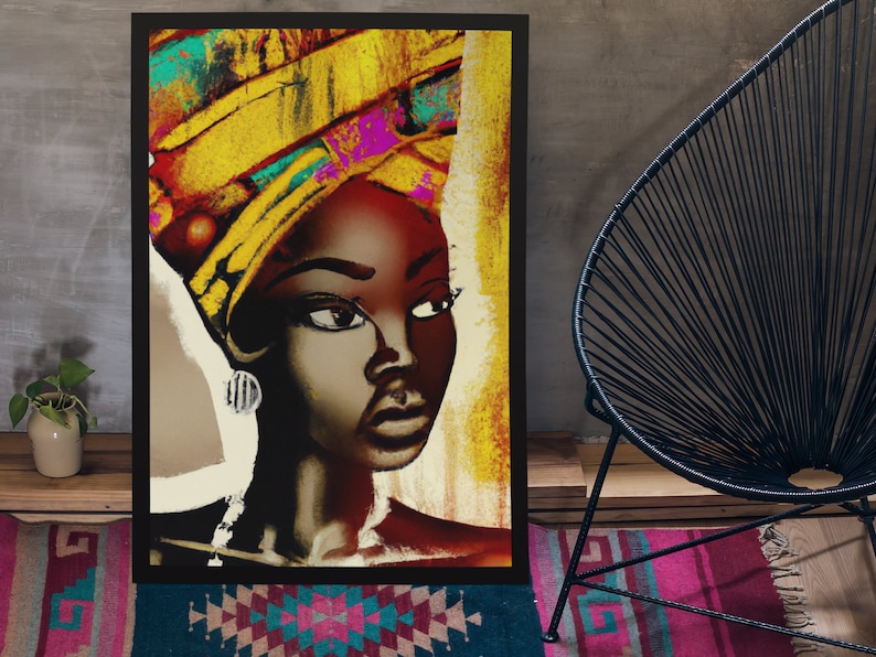 Black Queen Png African American Digital Art Download Black Women ...