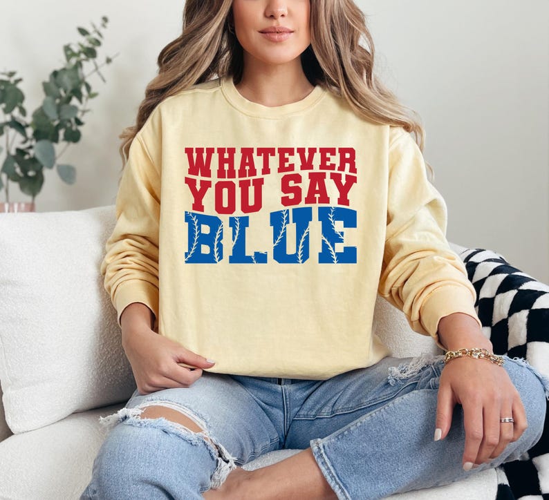 Whatever You Say Blue PNG, Designs for Baseball Mama, Livin That ...