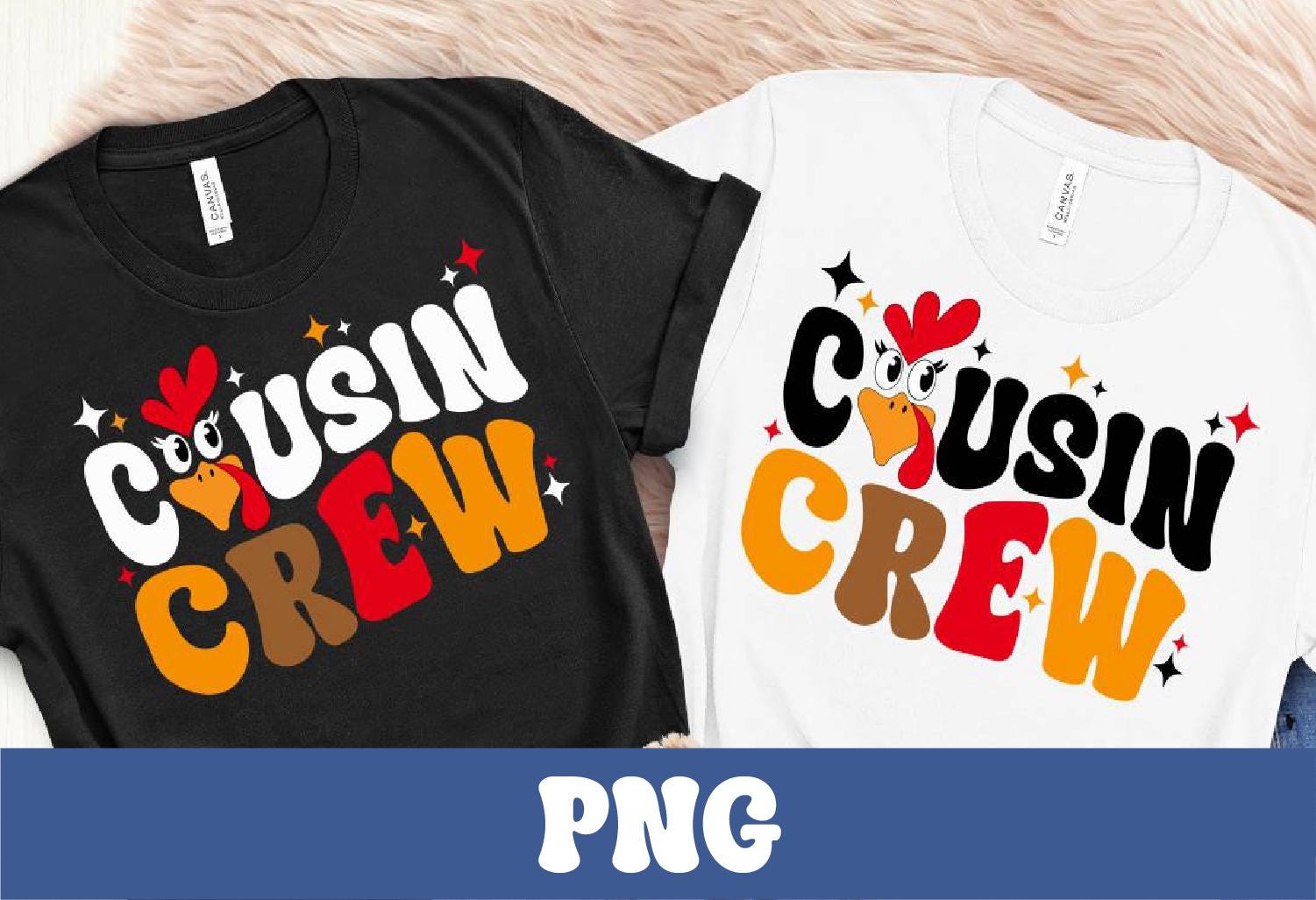 Cousin Crew Png , Thanksgiving Kids Family Matching Cousin Crew Png ...