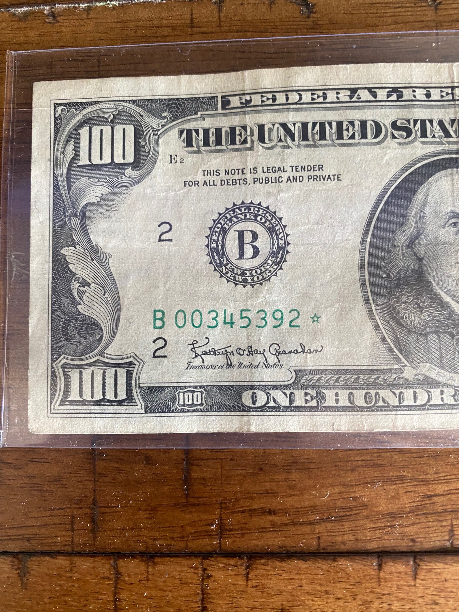 1963 A Series 100 Dollar Star Note Bill - Etsy
