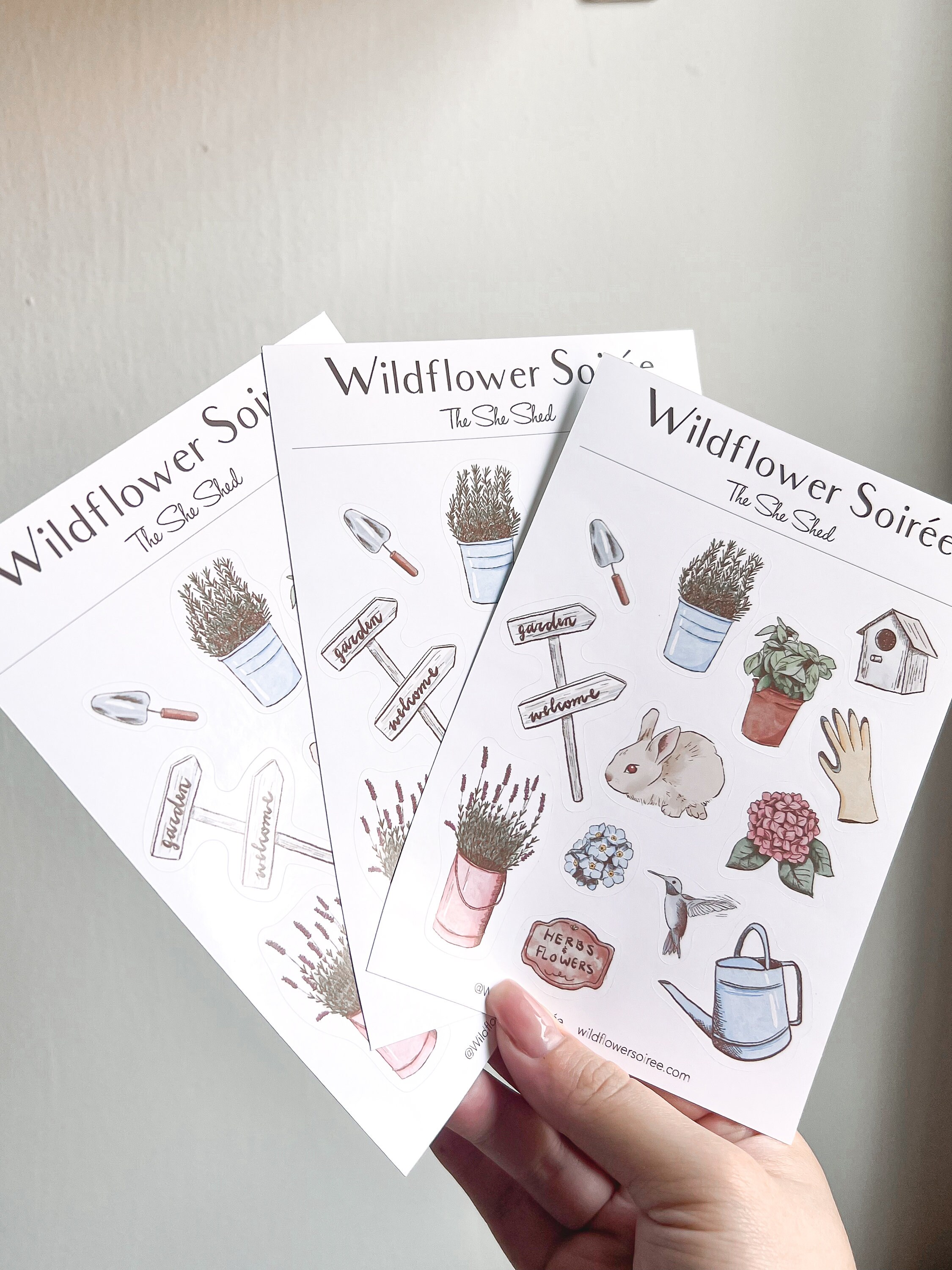 Cottagecore Bullet Journal Deco Sheet Stickers, Planner, Digital ...