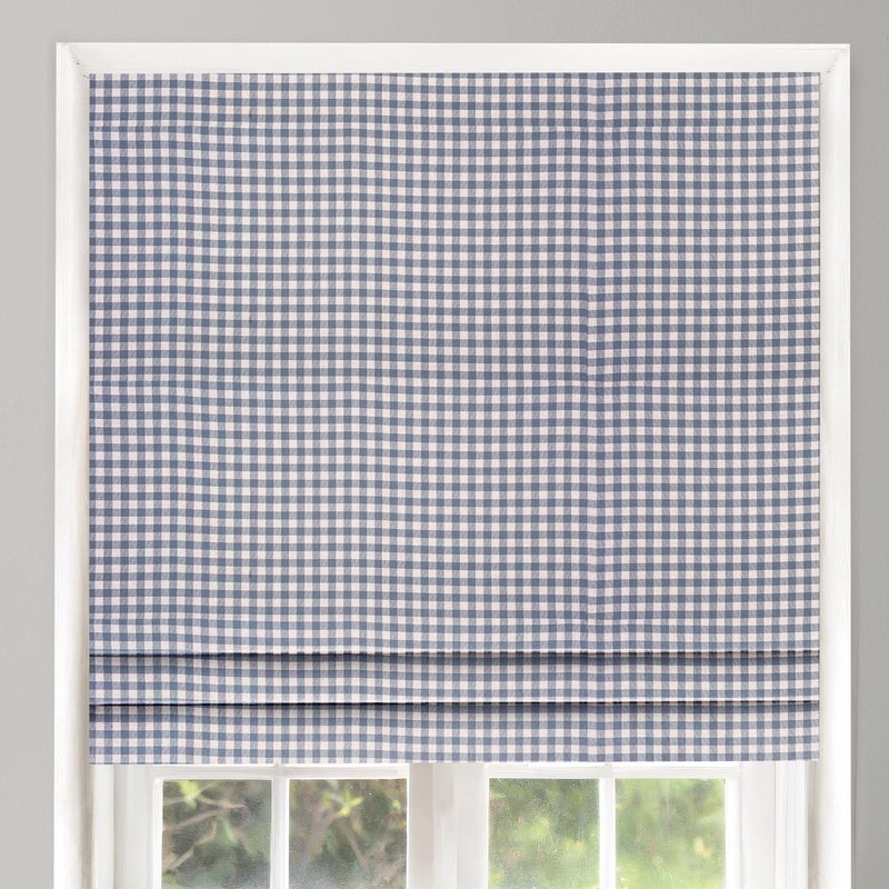 Checked Roman Blind - Etsy