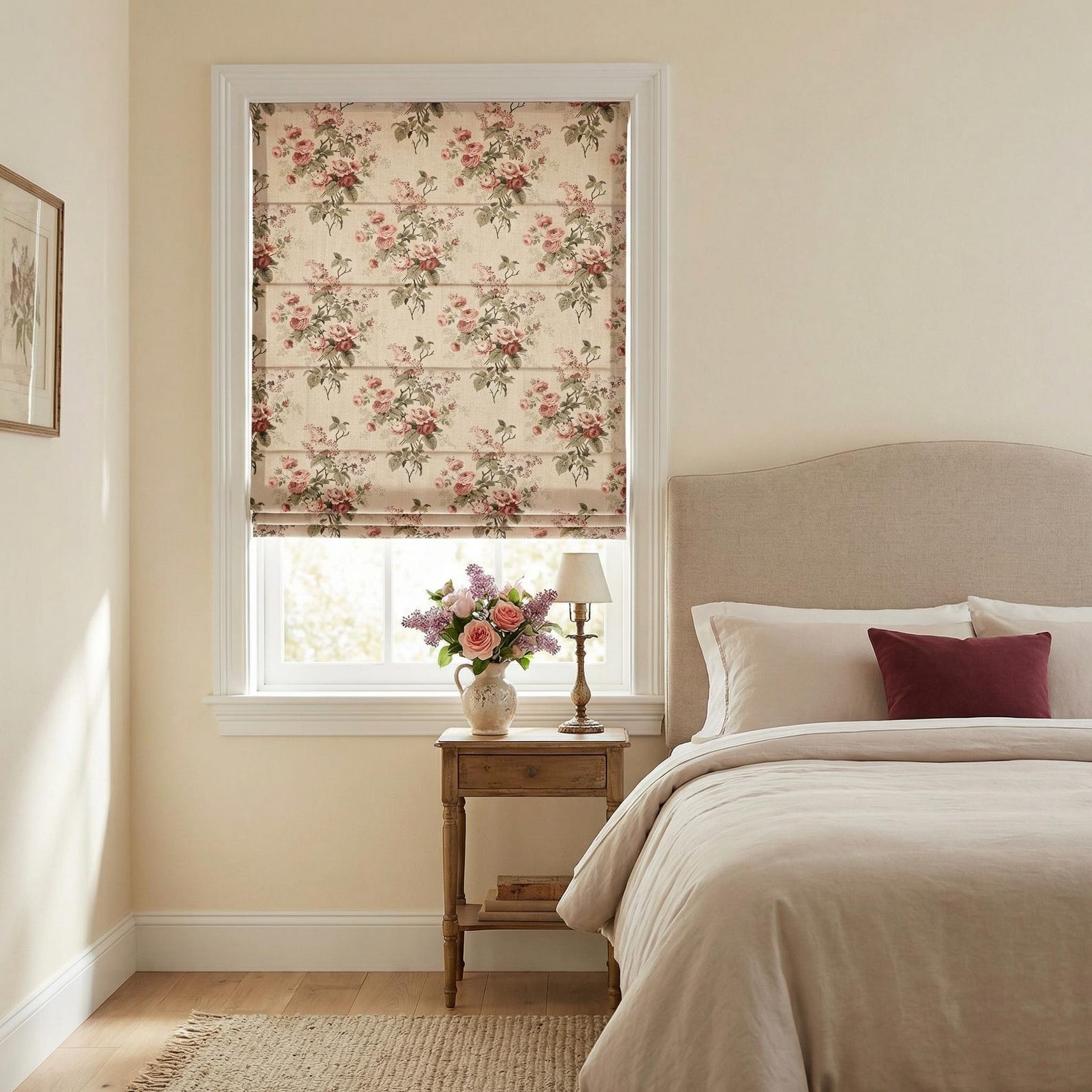 Floral Print Custom Curtains, English Cottage Style, Custom Drapes for ...