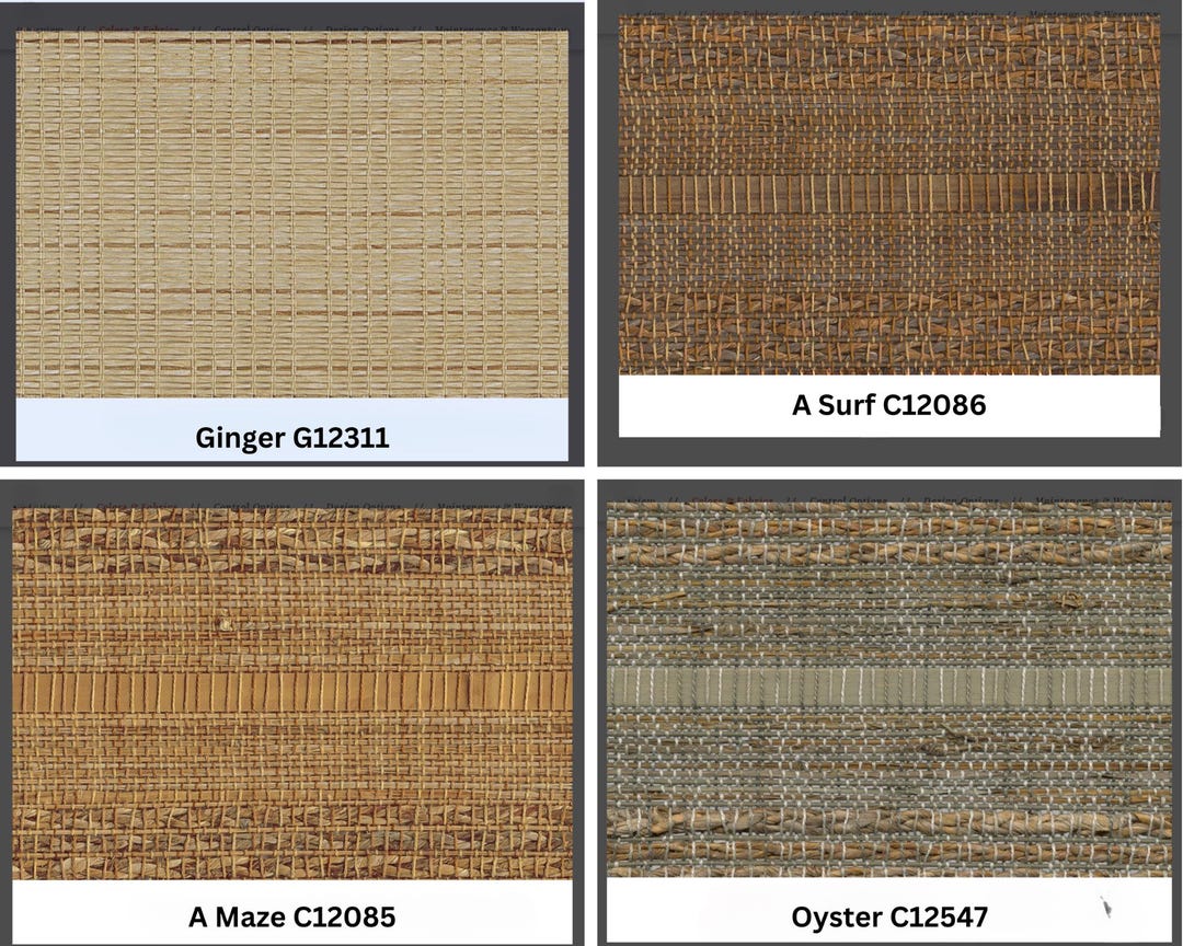 Luxury Bamboo Shades, Natural Woven Window Blinds, Privacy Liner - Etsy