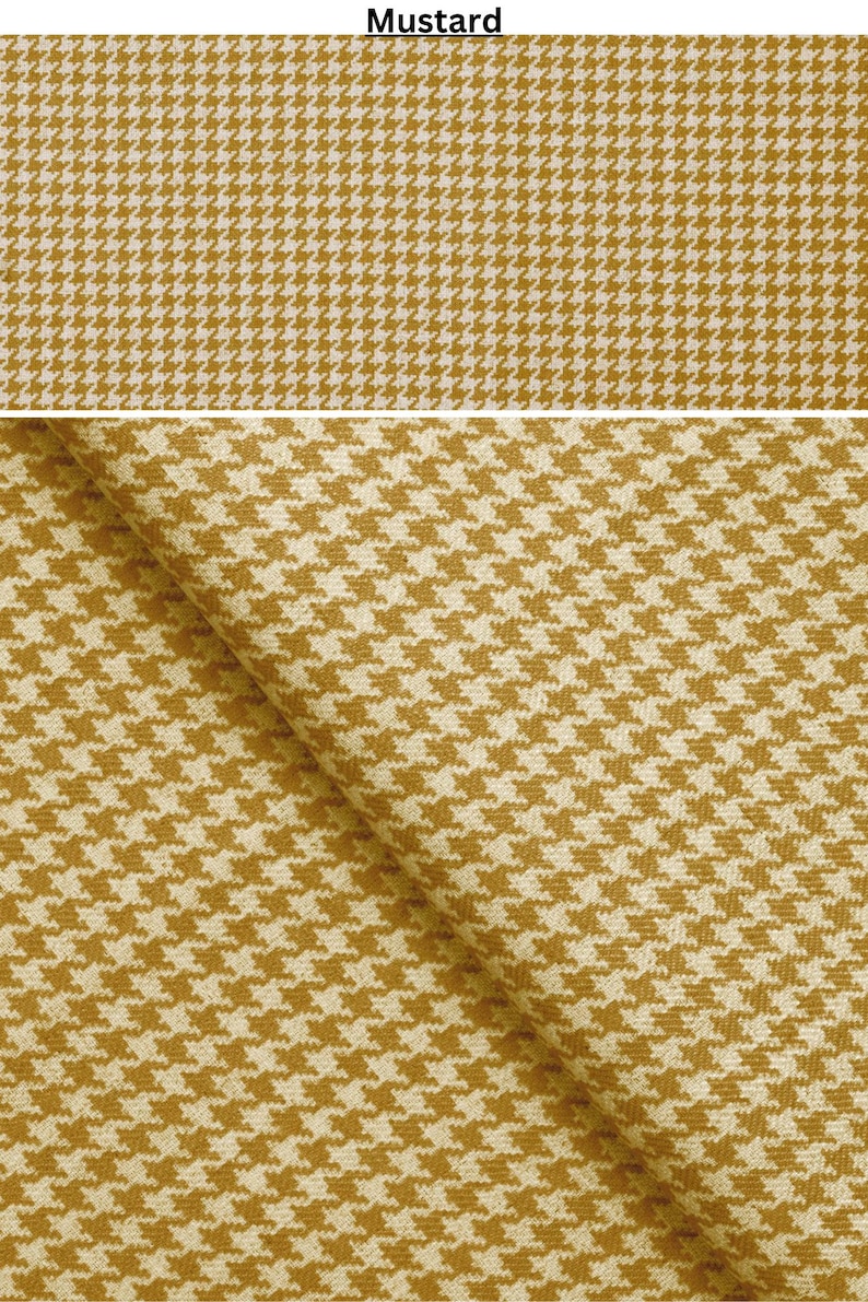 Houndstooth Custom Curtains | FREE Blackout Upgrade | 5 Colors. - Etsy